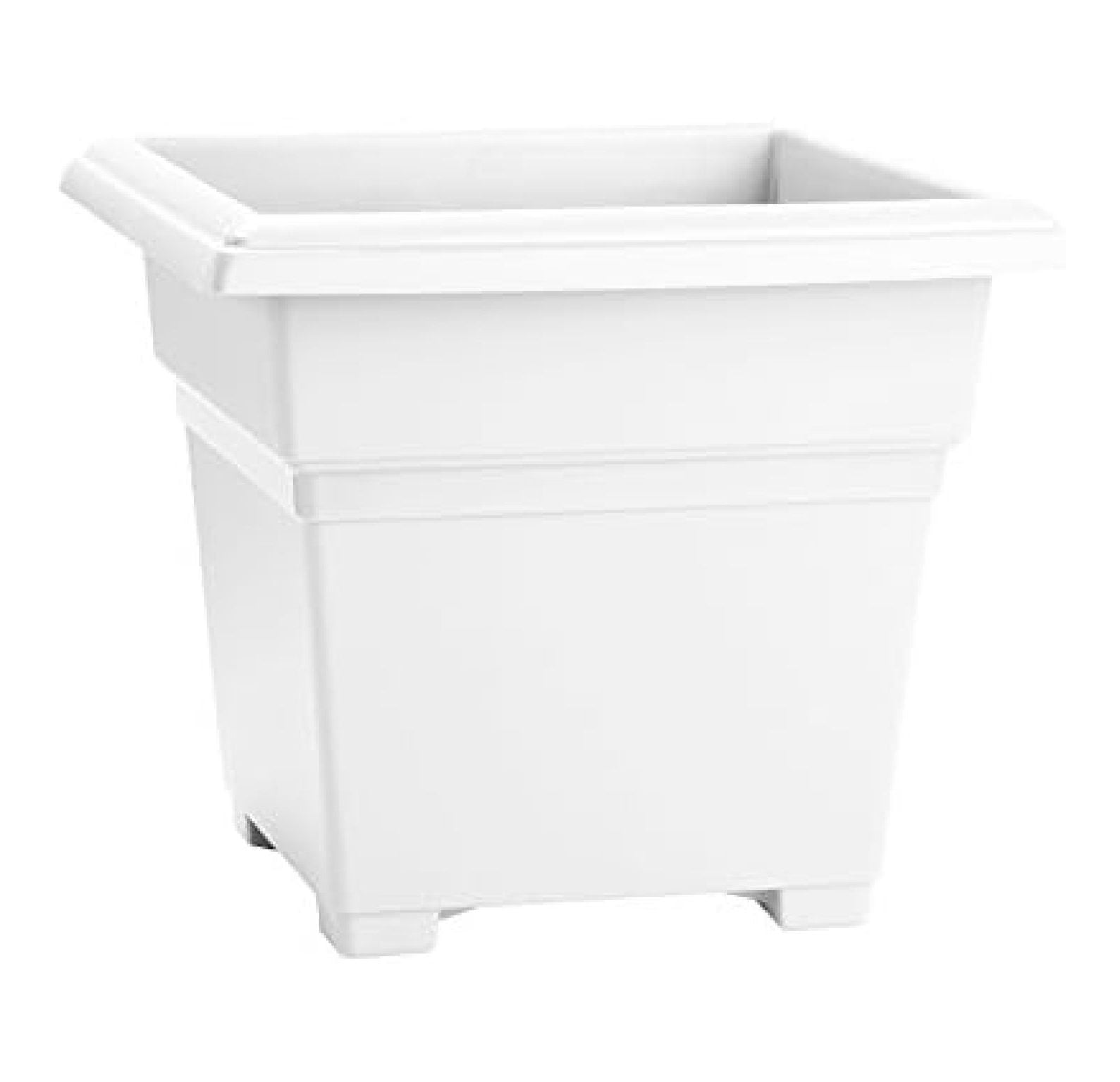 Exlonjet 26182 Countryside Tub Planter, 18-Inch, White - Walmart.com