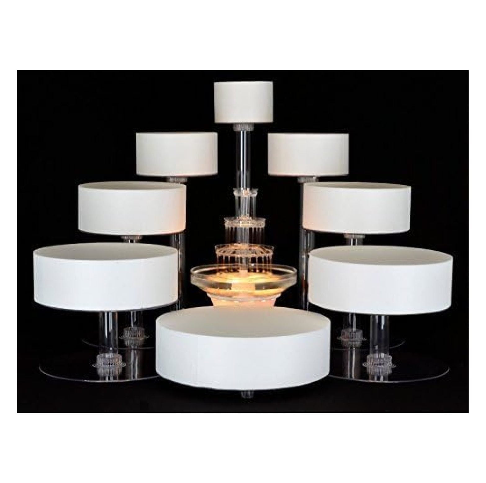 Exlonjet 8 Tier Wedding Cake Stand ( R800) - Walmart.com