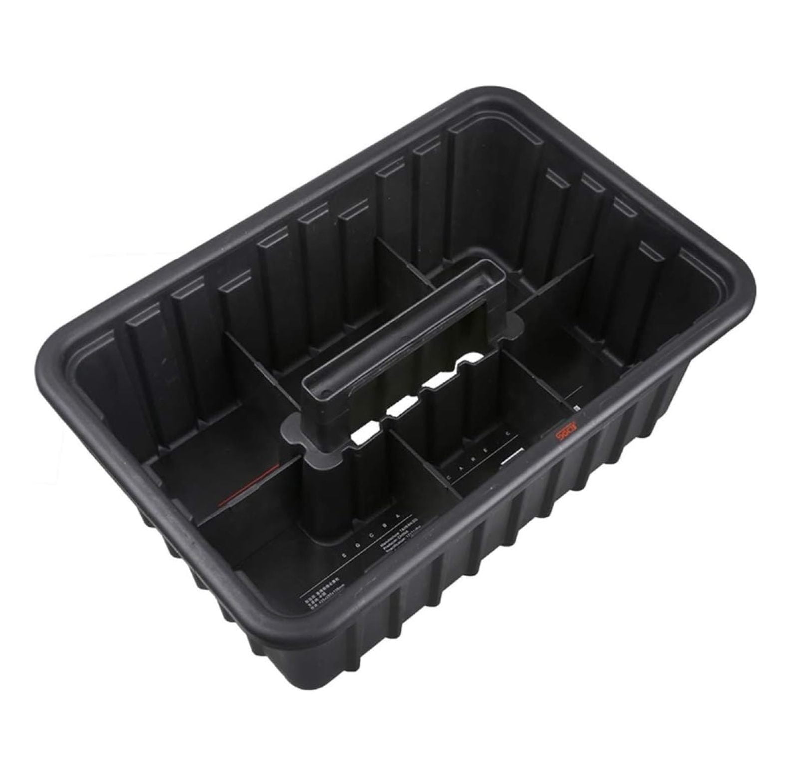 Exlonjet Deluxe Utility Caddy Organizer DIY Divided Plastic Basket ...