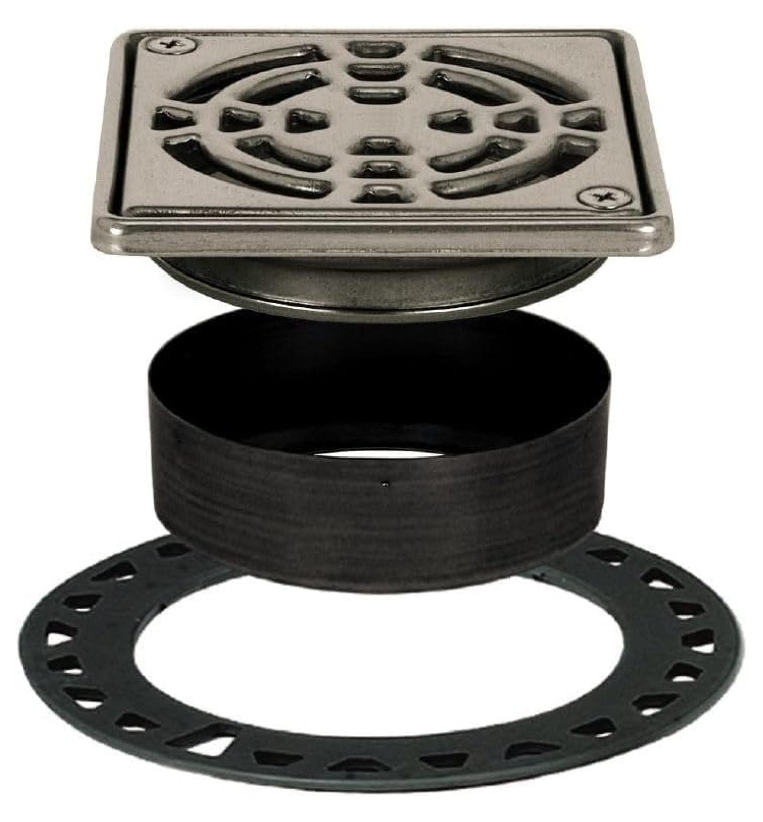 Exlonjet Kerdi-Drain Classic Shower Grate Kit with Integrated Slope ...