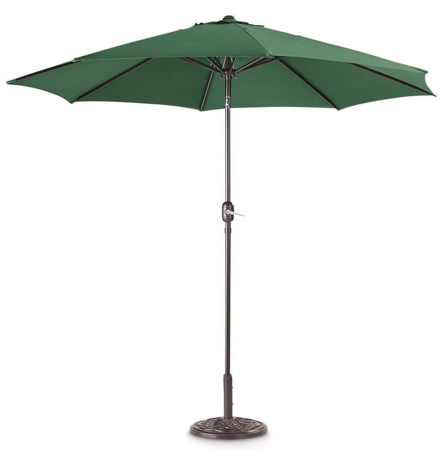 Exlonjet Market 9' Outdoor Patio Umbrella Push-Button Tilt Waterproof ...
