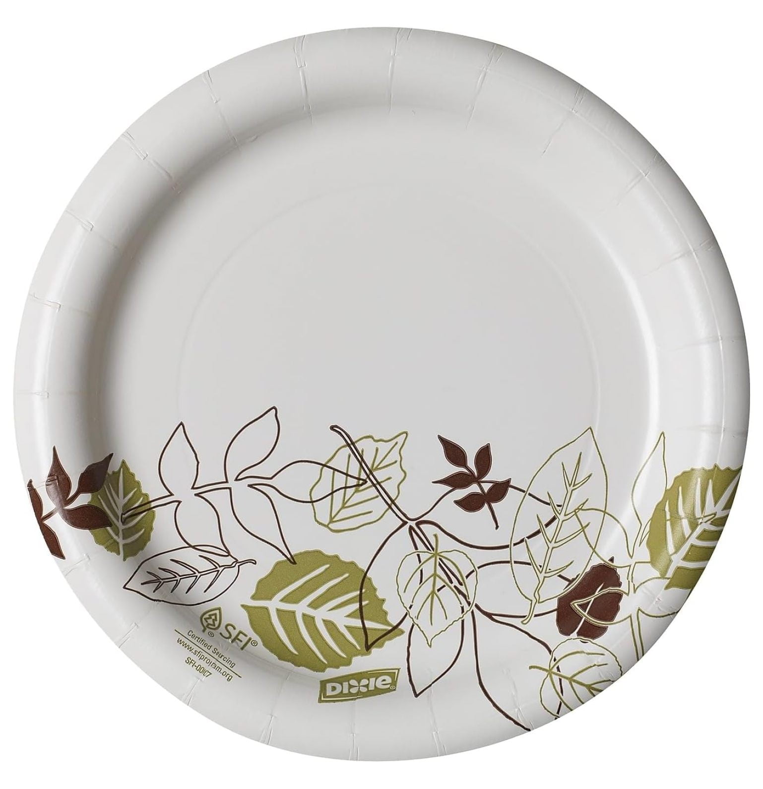 Exlonjet Pathways Medium-Weight Paper Plates, 6 7/8-inch, 500/Carton ...