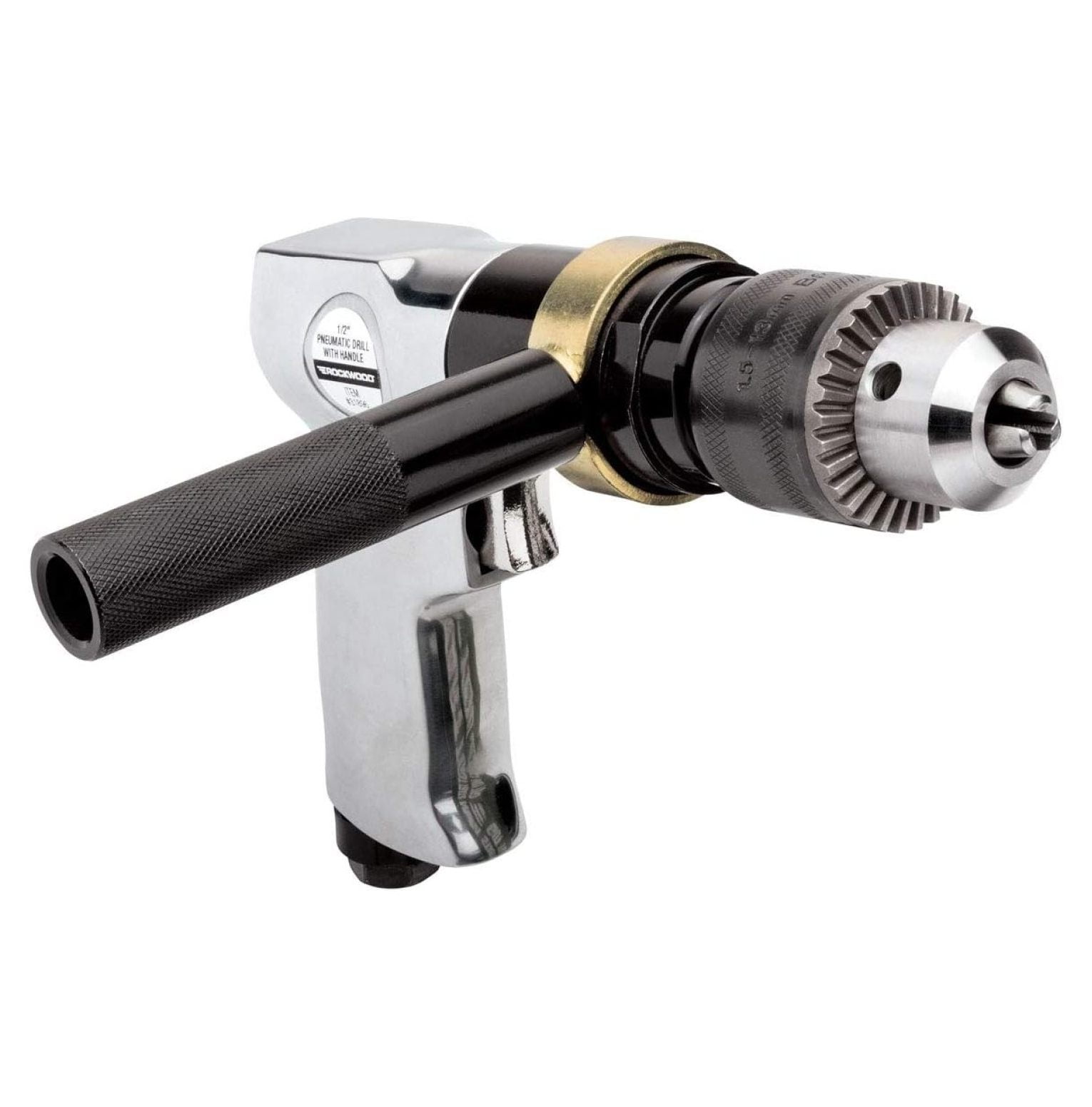Exlonjet Rockwood 1/2 in. Pneumatic Air Drill Reversible Gun Drill ...