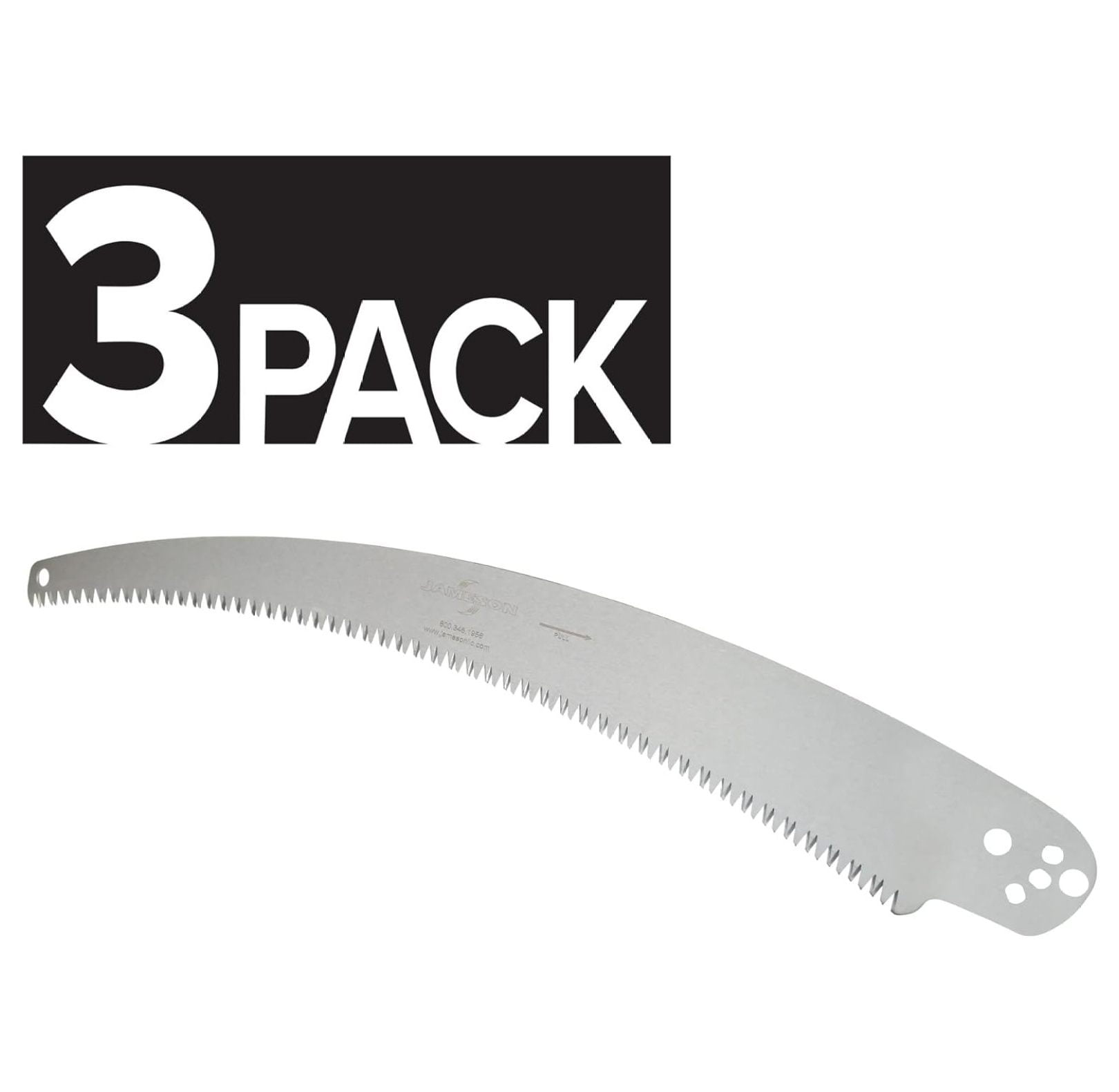 Exlonjet SB-13TE-3PK 13-inch Barracuda Tri-Cut Replacement Blade for ...