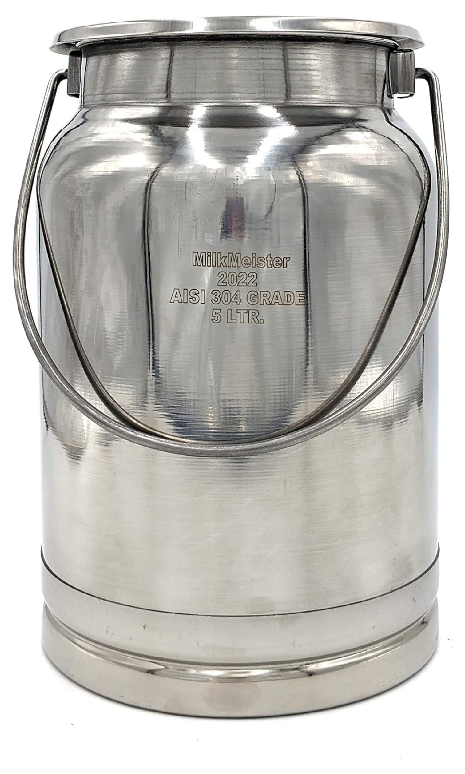 Exlonjet Stainless Steel Milk Can Totes (5 Liter) - Walmart.com