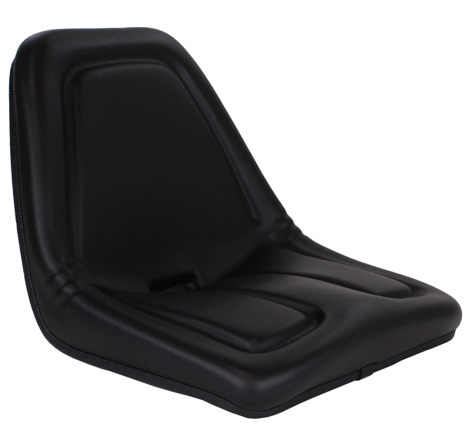 Exlonjet Tractor Seat # TM333BL - High Back Black Vinyl Tractor Seat ...