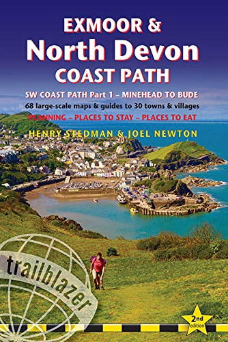 Pre-Owned Exmoor & North Devon Coast Path: British Walking Guide: SW ...