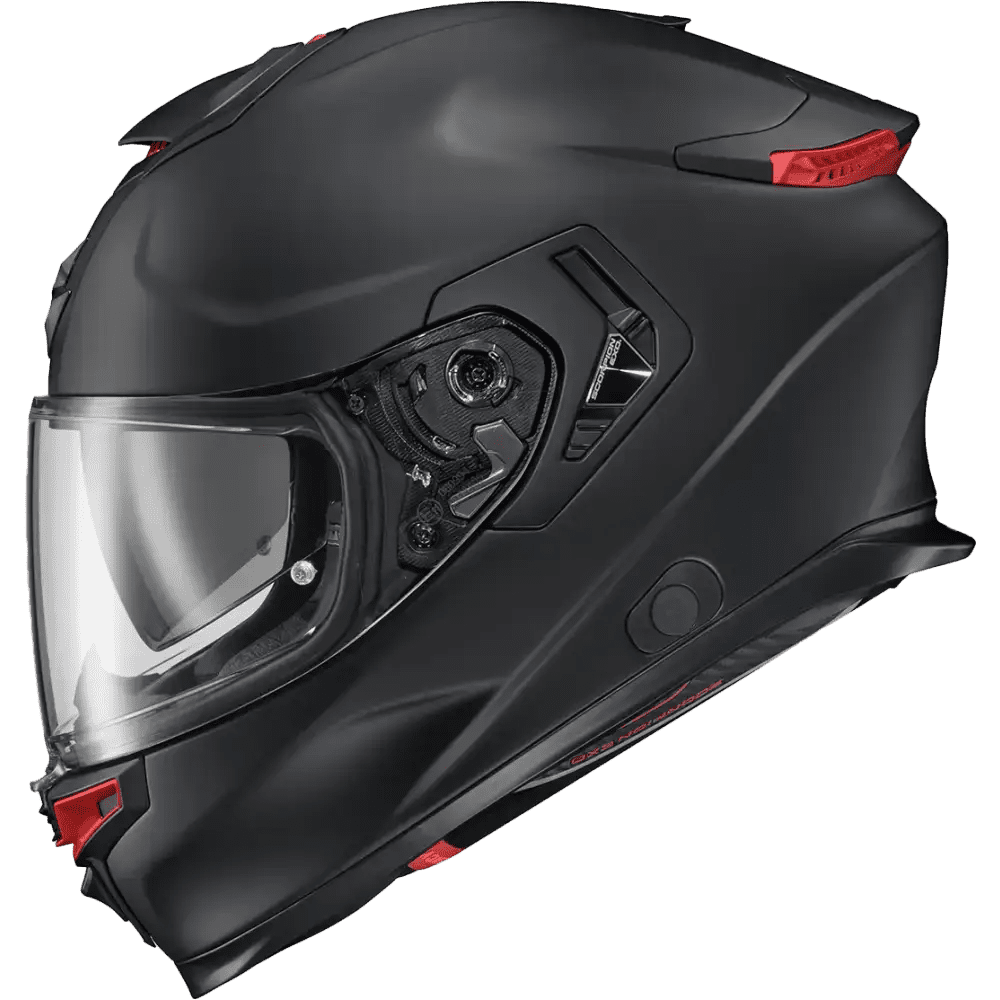 Exo Eclipse Full Face Helmet in Matte Black, Metallic Black, and Matte ...