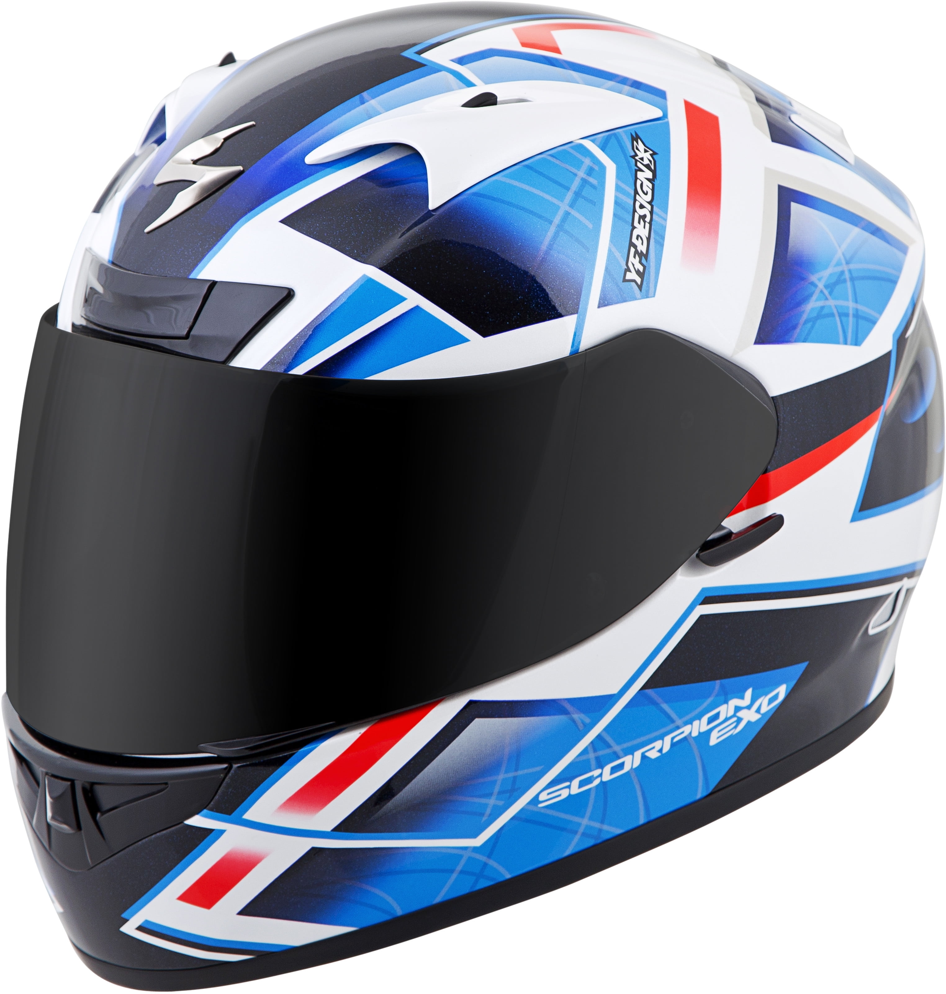 Exo-R710 Full-Face Fuji Helmet Blue X - Walmart.com