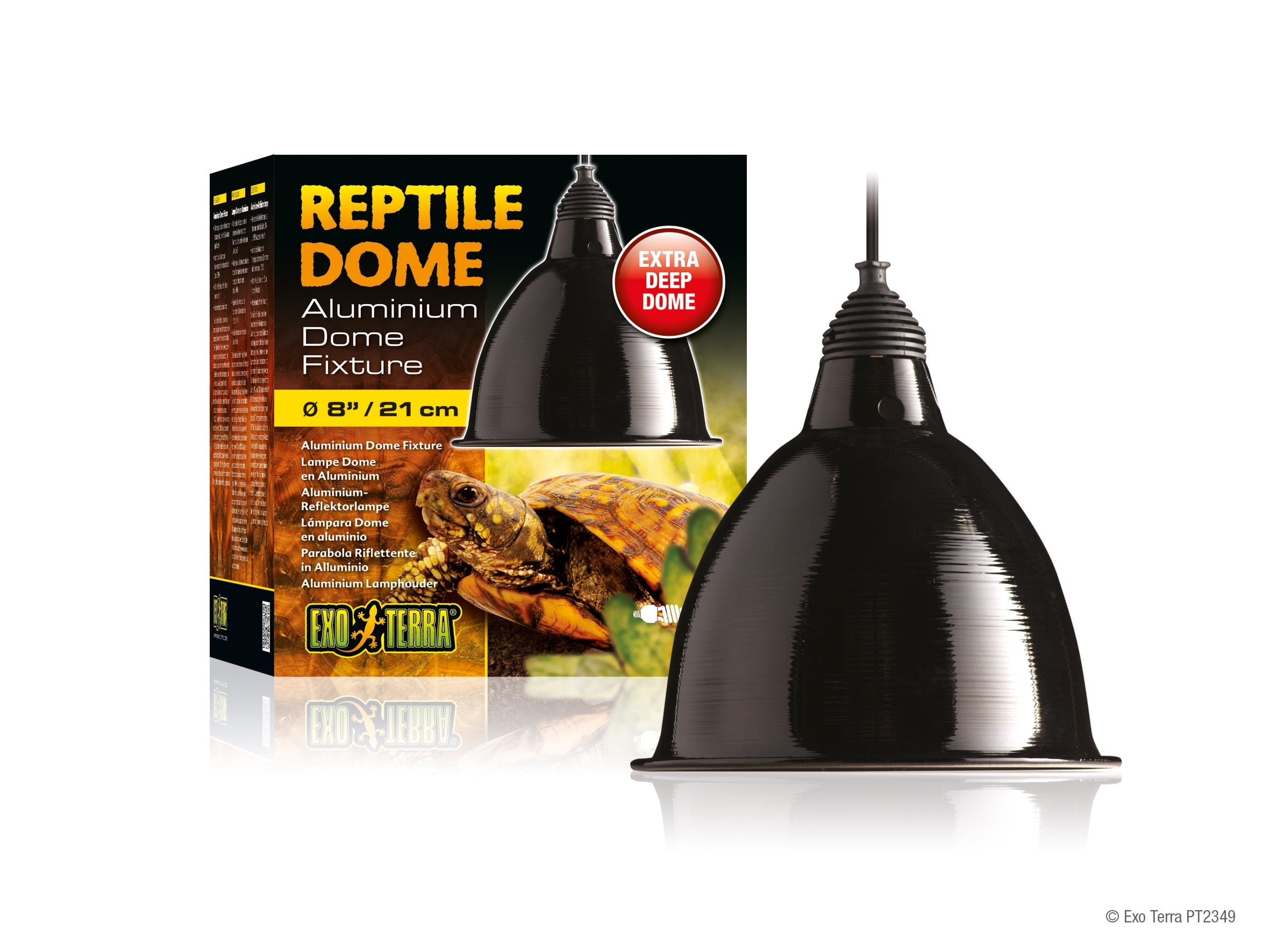 Exo Terra Aluminum Dome Fixture, Large - Walmart.com