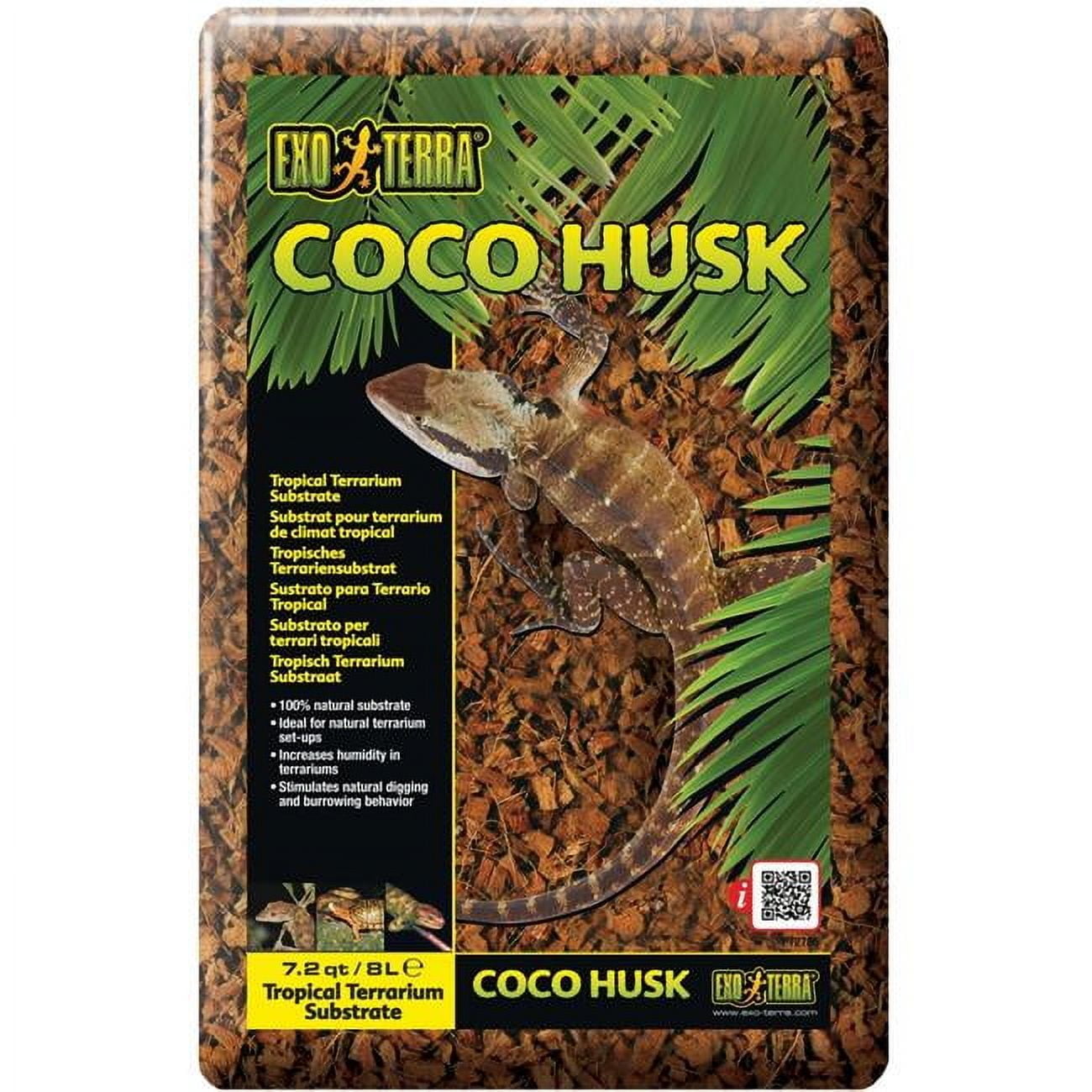Exo Terra Coco Husk Coconut Fiber Bedding for Reptile Terrariums ...