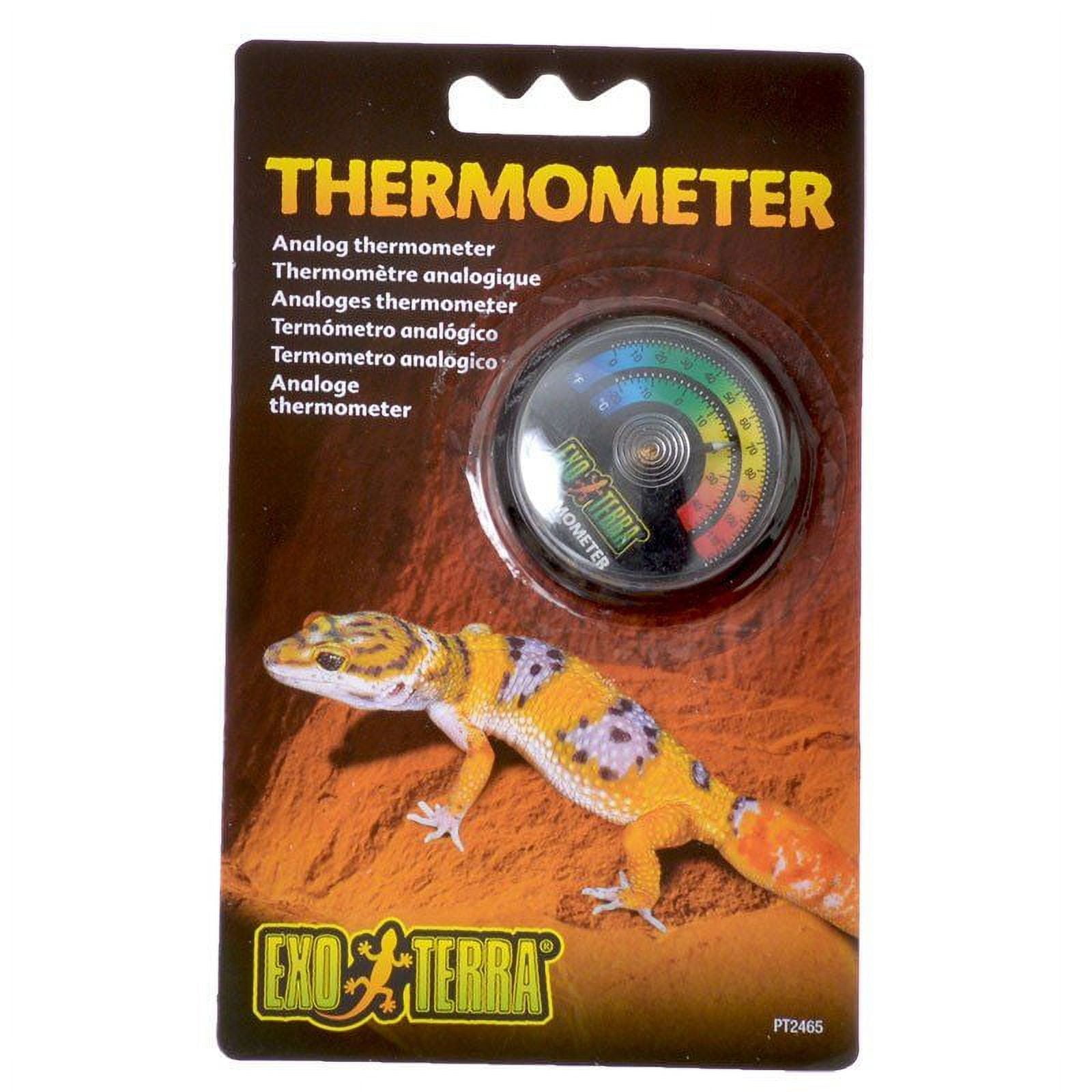 Exo-Terra Rept-O-Meter Reptile Thermometer Reptile Thermometer[ PACK OF ...