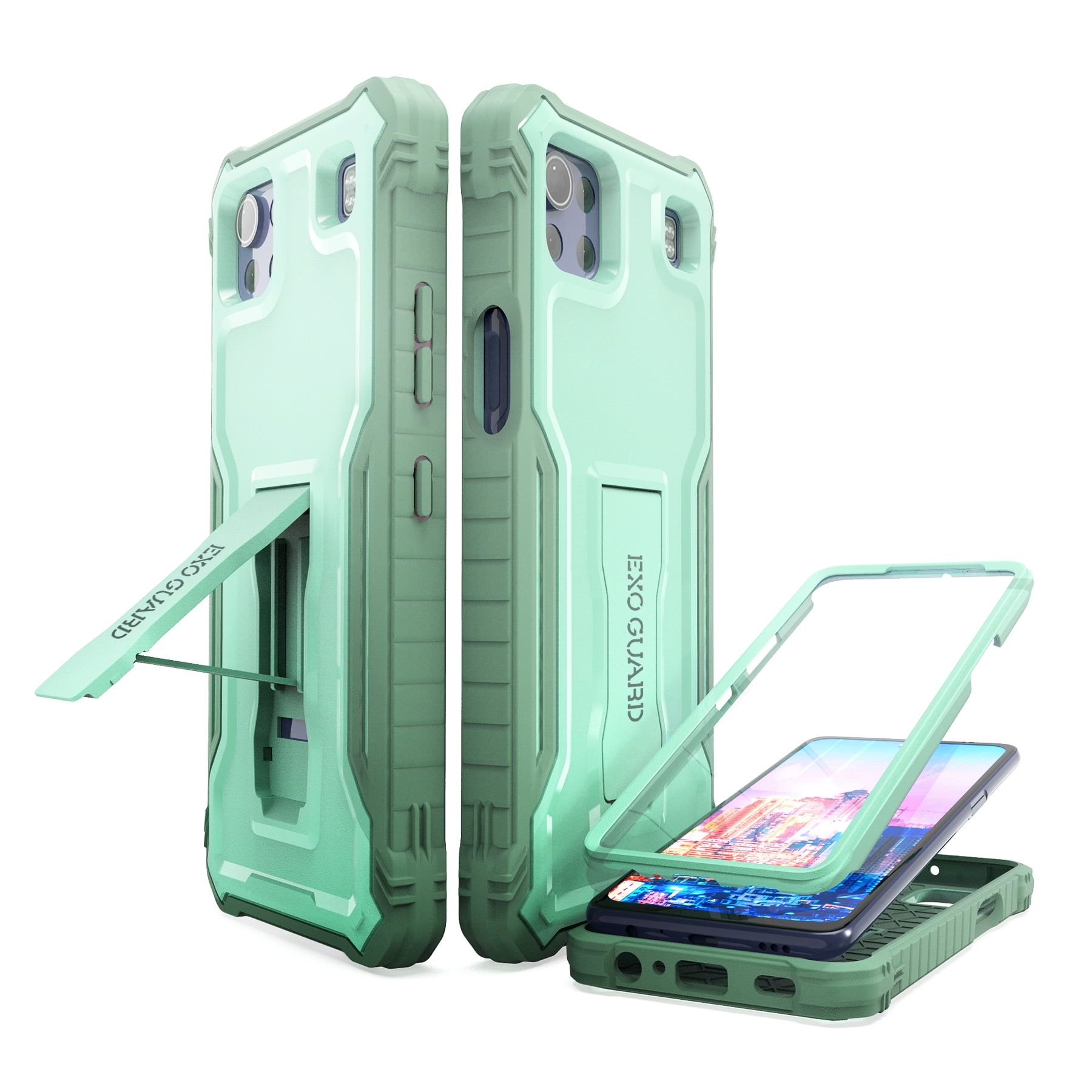 ExoGuard For LG K92 5G Case, Phone Case with Screen Protector and ...