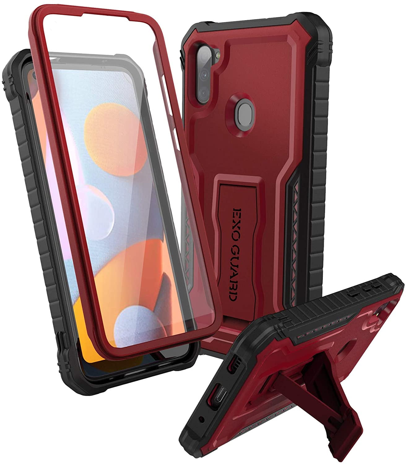 ExoGuard For Samsung Galaxy A11 Case, Phone Case with Screen Protector ...