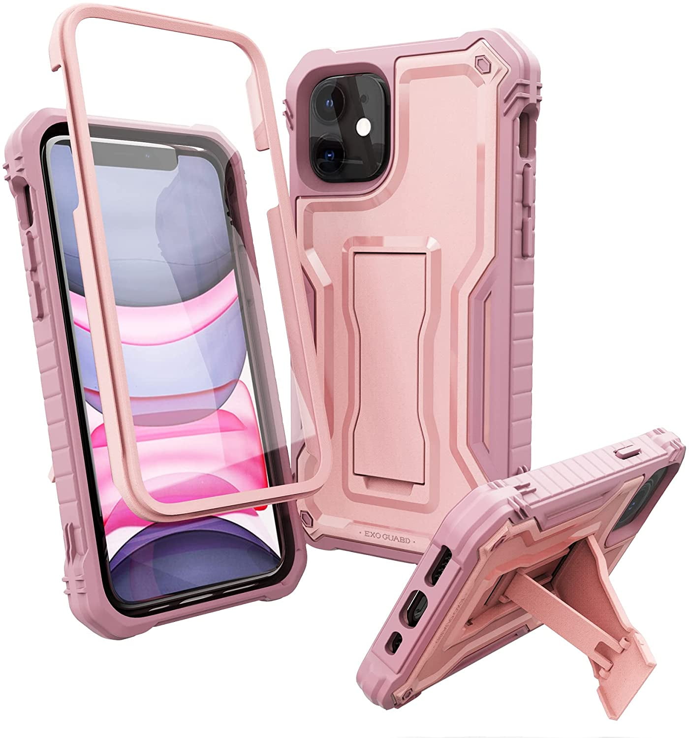 ExoGuard For iPhone 11 Case, Phone Case with Screen Protector and ...