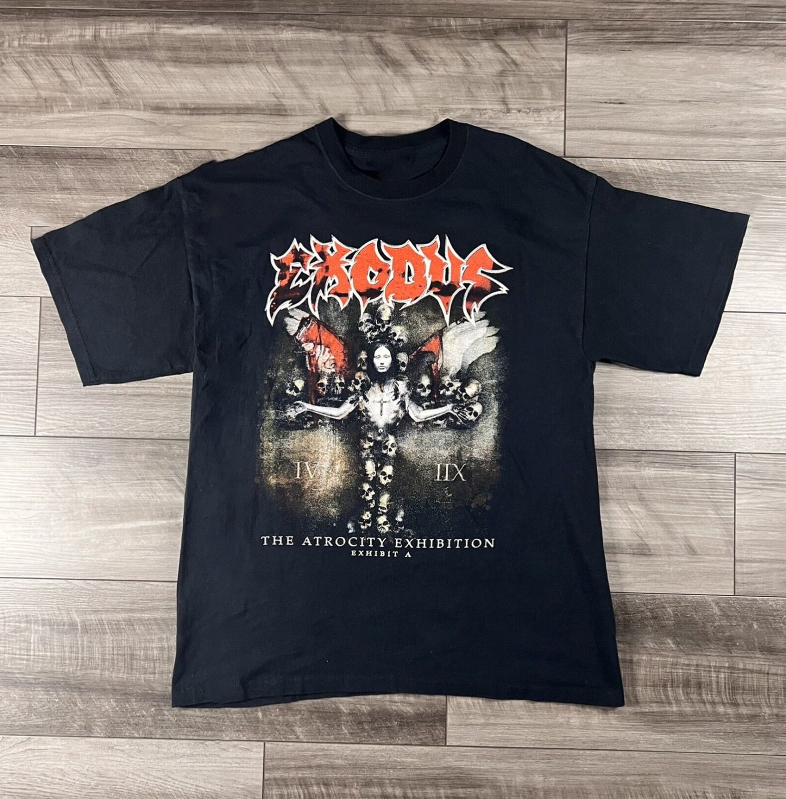 Exodus Band The Atrocity Exhibition Black Unisex T-Shirt All Size NI350 ...