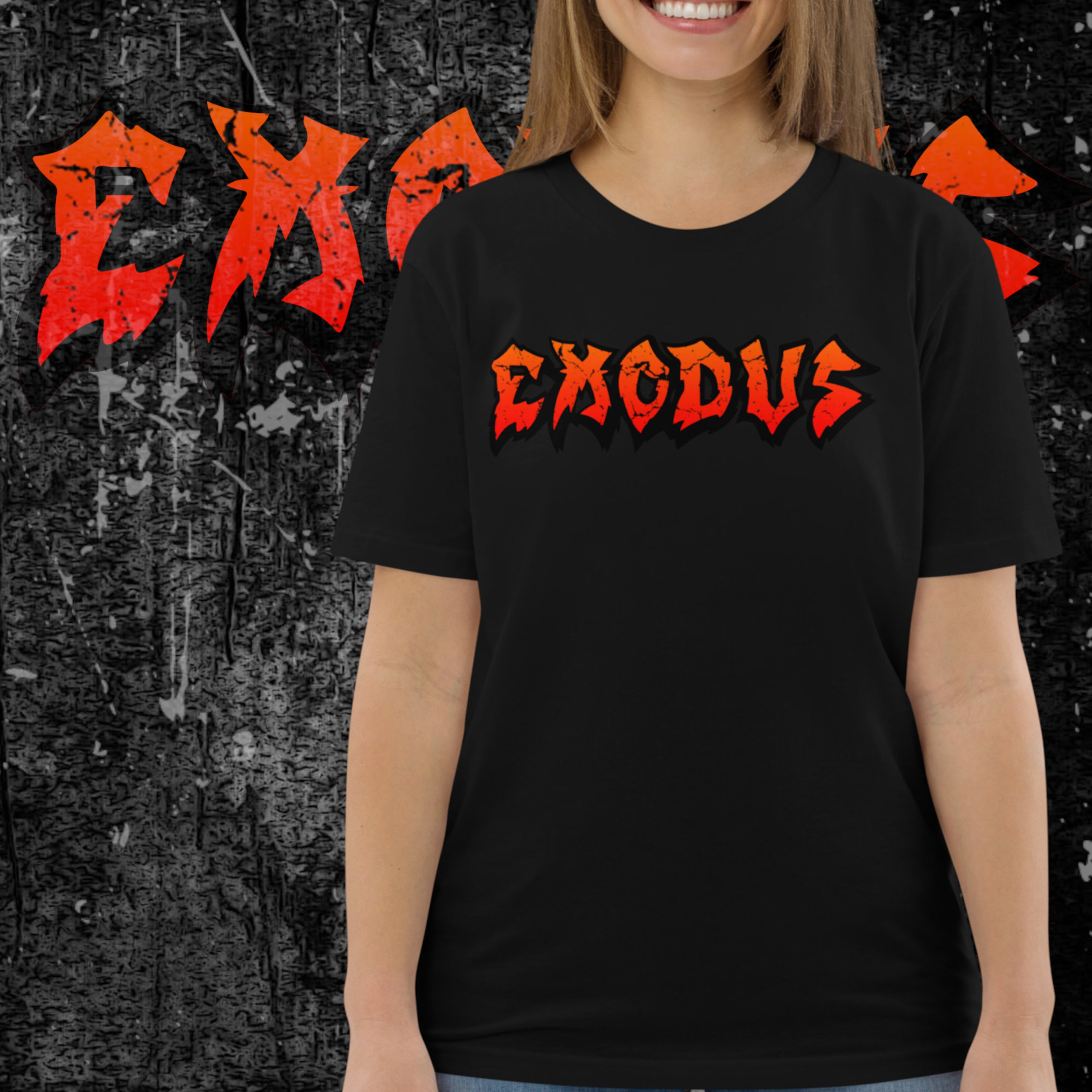 Exodus Band Unisex organic cotton t-shirt - Walmart.com