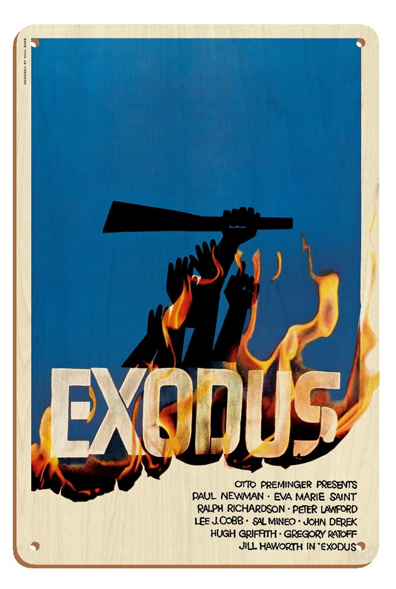 Exodus Motion Picture - Starring Paul Newman Eva Marie Saint - Jewish ...