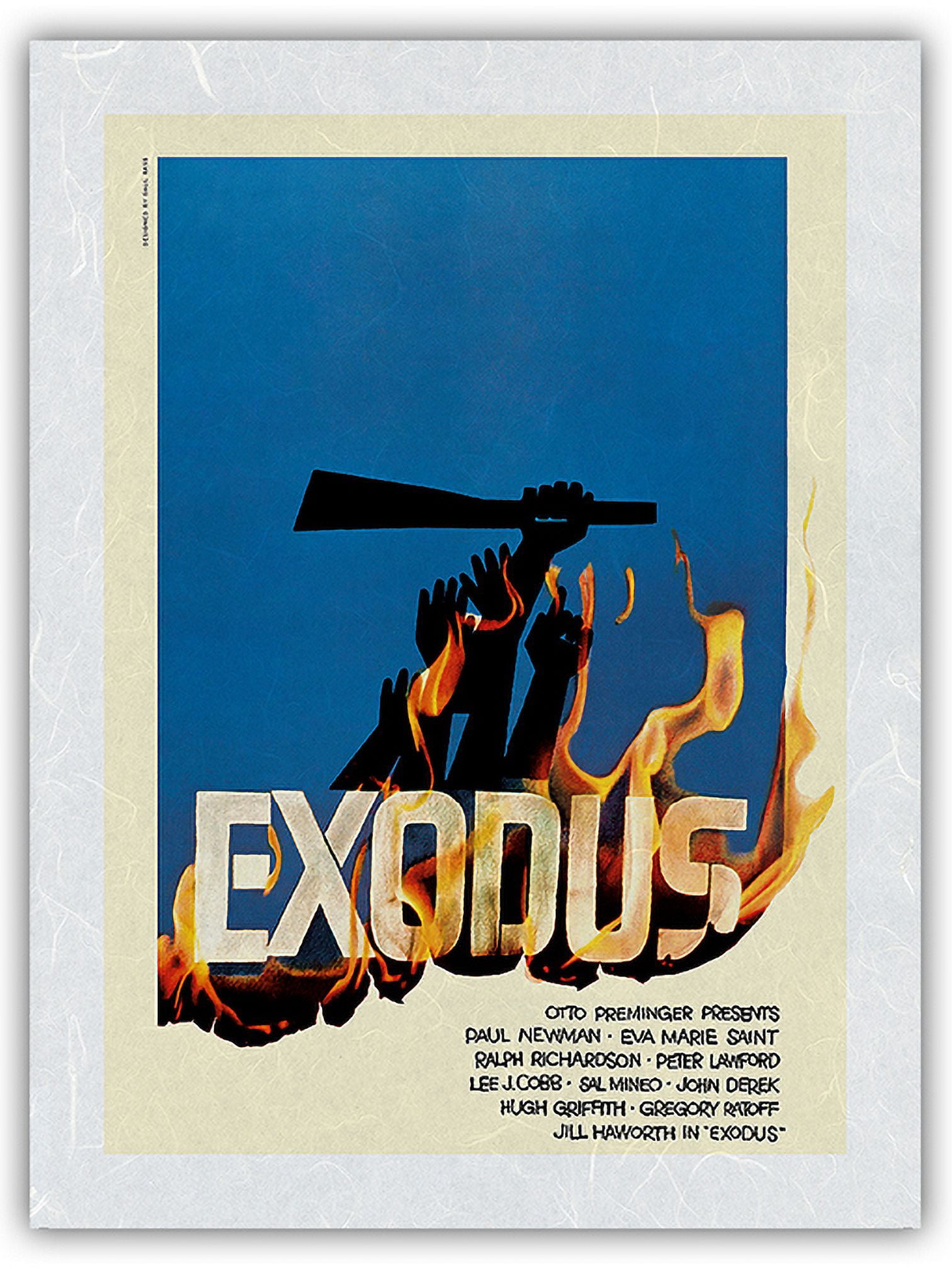 Exodus Motion Picture - Starring Paul Newman Eva Marie Saint - Jewish ...