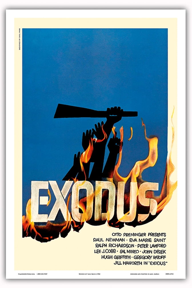 Exodus Motion Picture - Starring Paul Newman Eva Marie Saint - Jewish ...