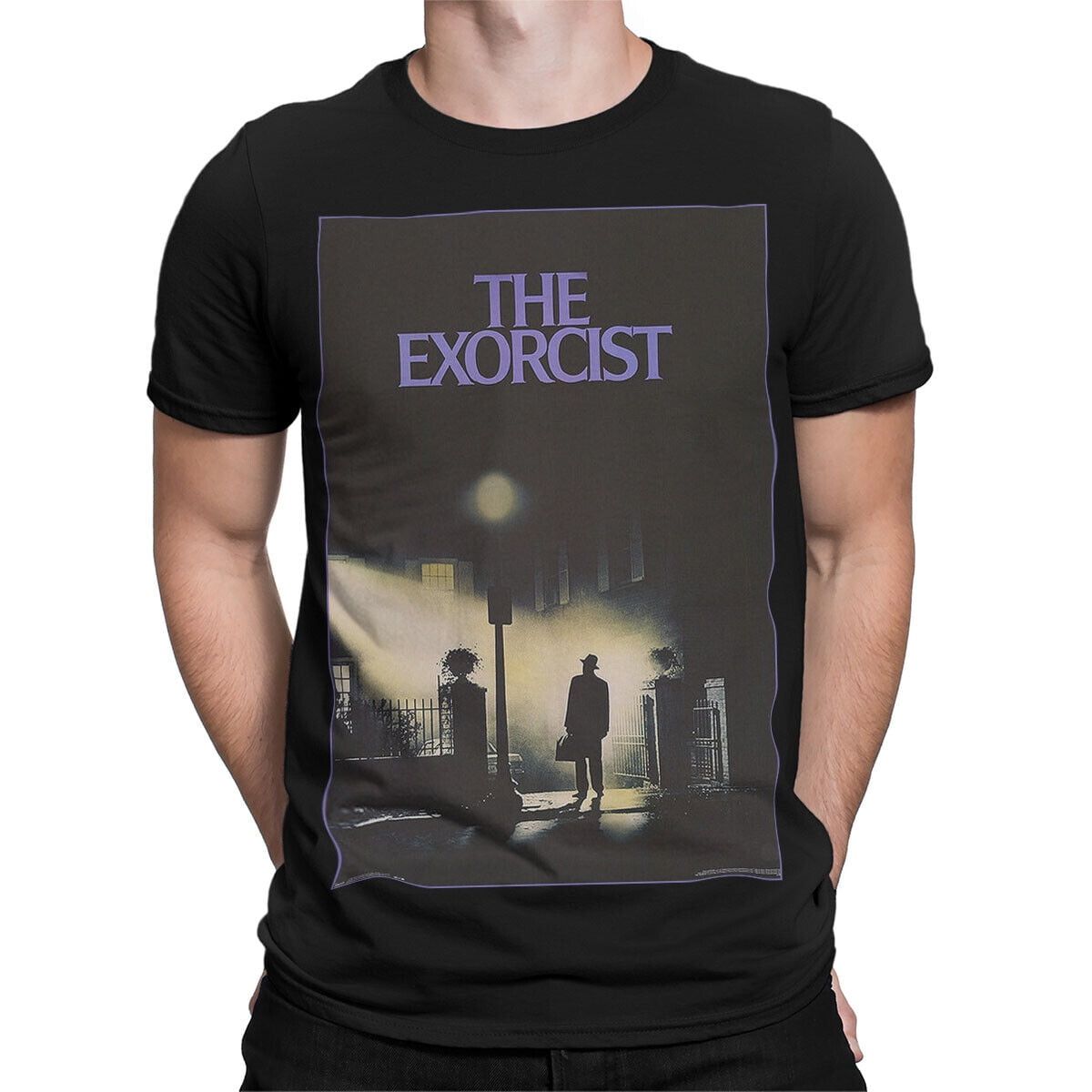 Exorcist Halloween Movie Poster T-Shirt Retro Classic Horror Tee 2#HMP ...