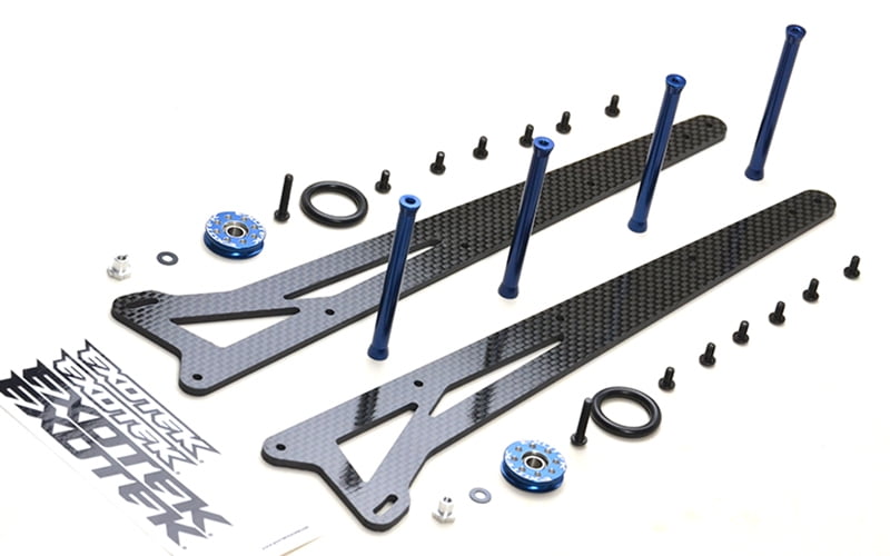 Exotek Racing EXO1980 Wheelie Ladder Bar Set for 2wd Slash, 2 Wheels ...