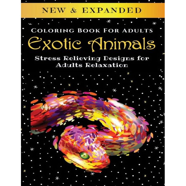 exotic coloring book