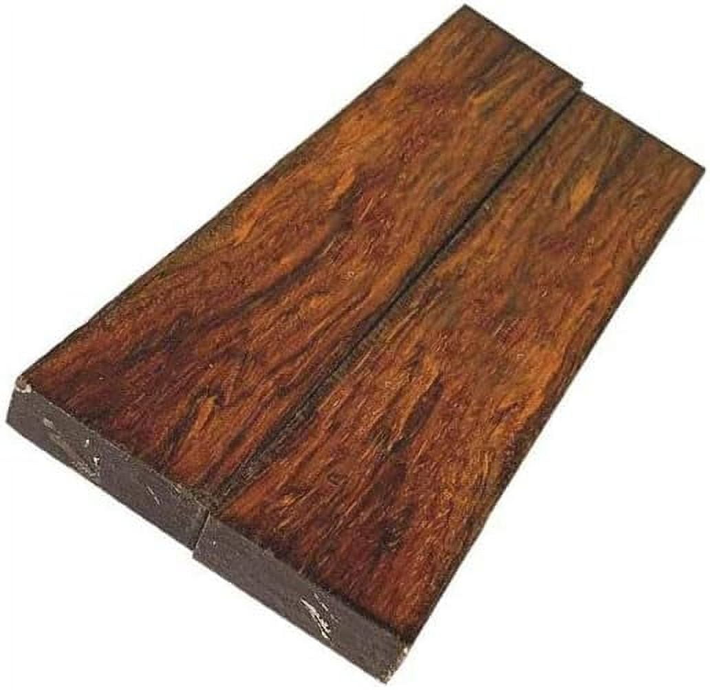 Exotic Cocobolo Bookmatched Knife Blank/Tool Handle Sets With Size 5" X ...