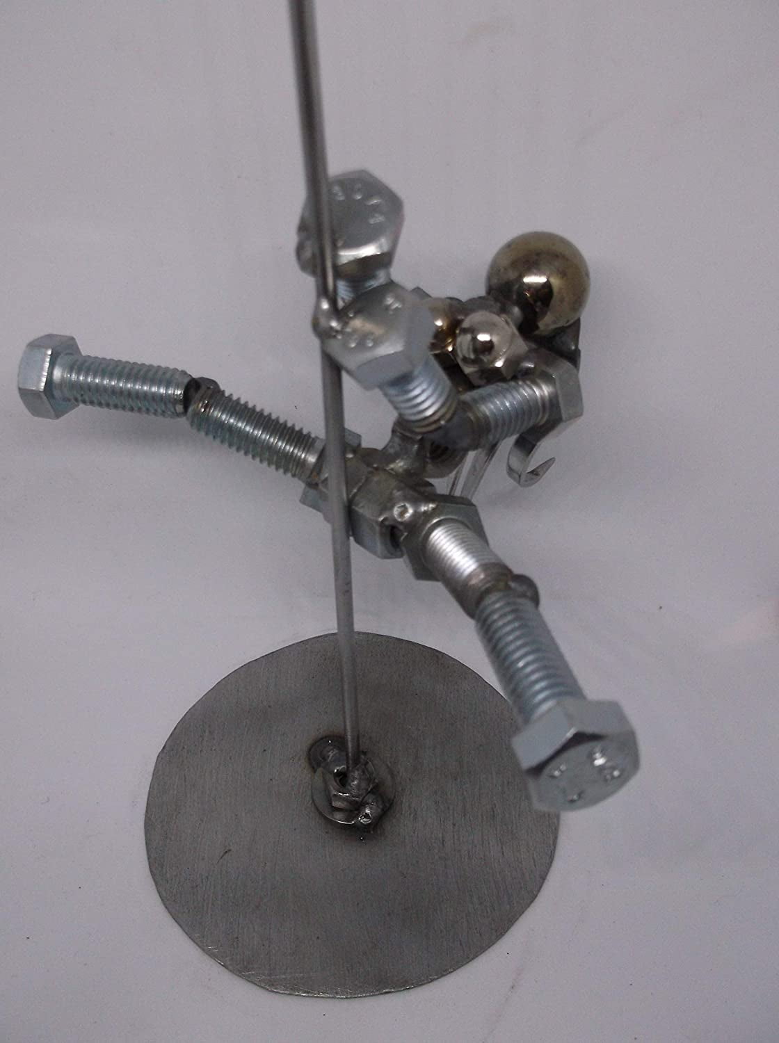 Exotic Dancer, Pole Dancer, Metal Bolt Figurine, Upcycled Art - Walmart.com