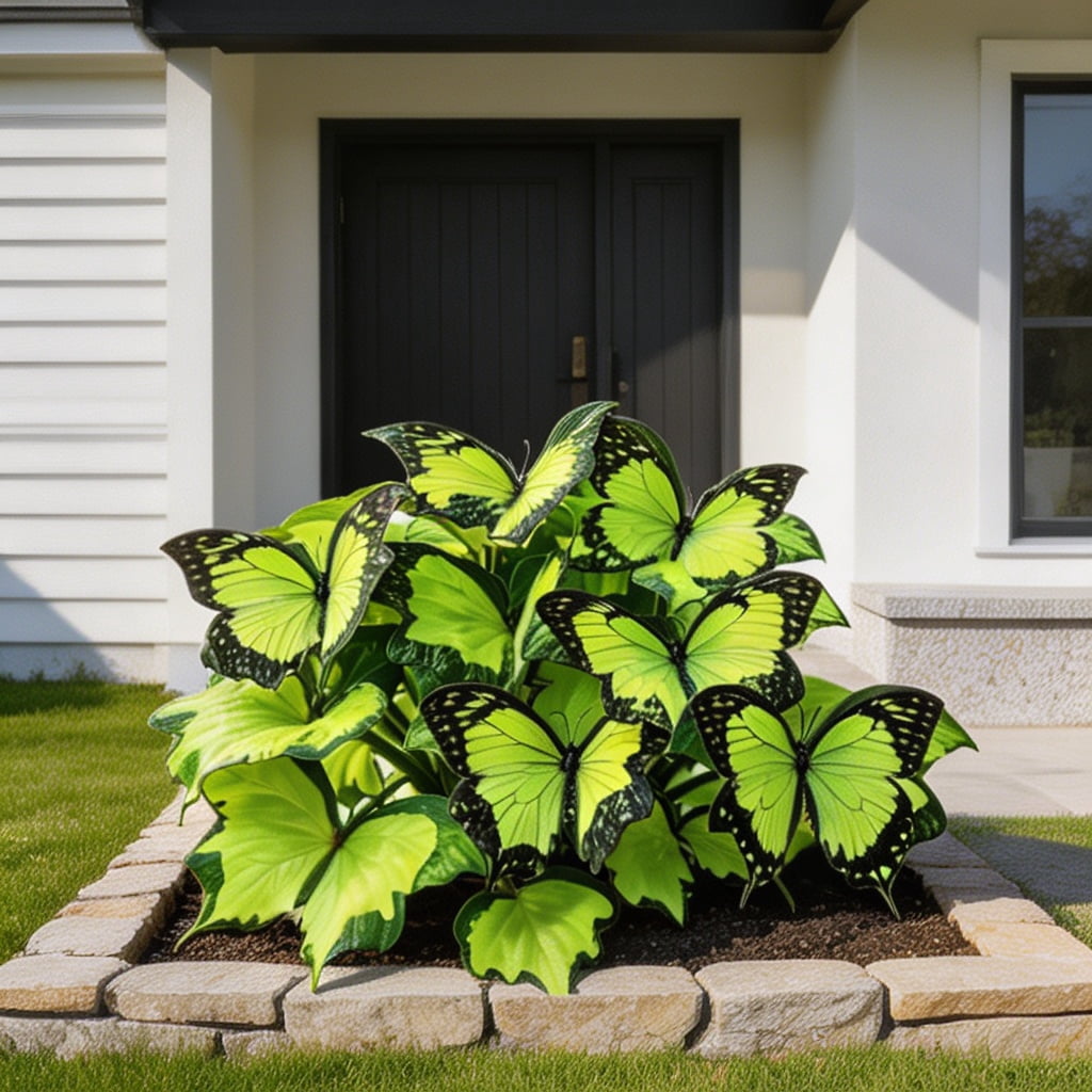 Exotic Elephant ear - Tall and upright - sun-resistant - Versatile for ...