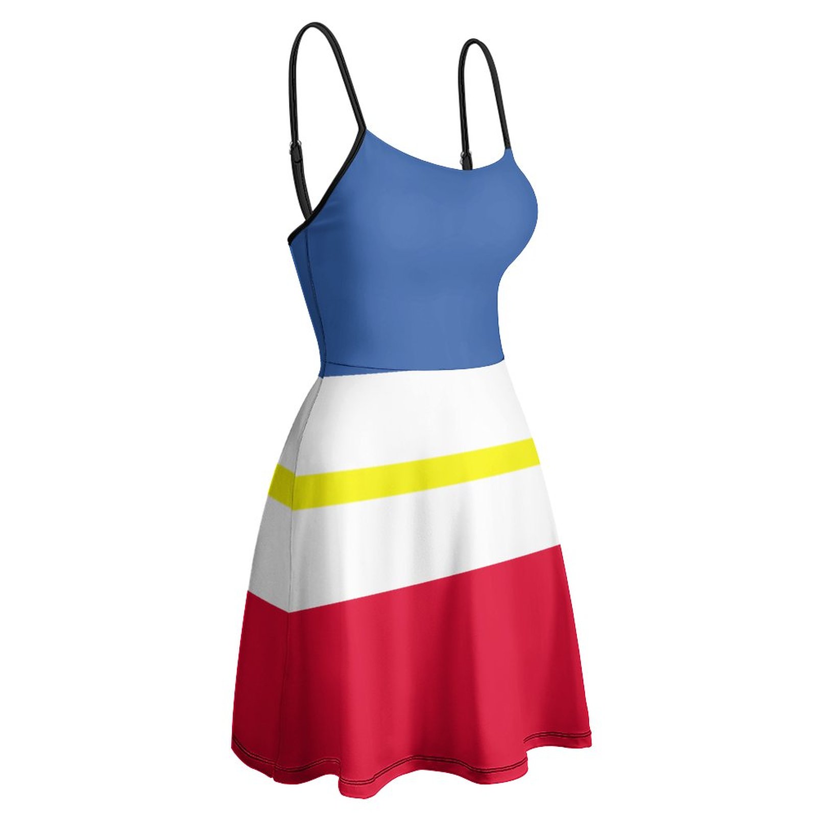 Exotic Flag of The Basque Country Women's Sling Dress Funny Novelty ...