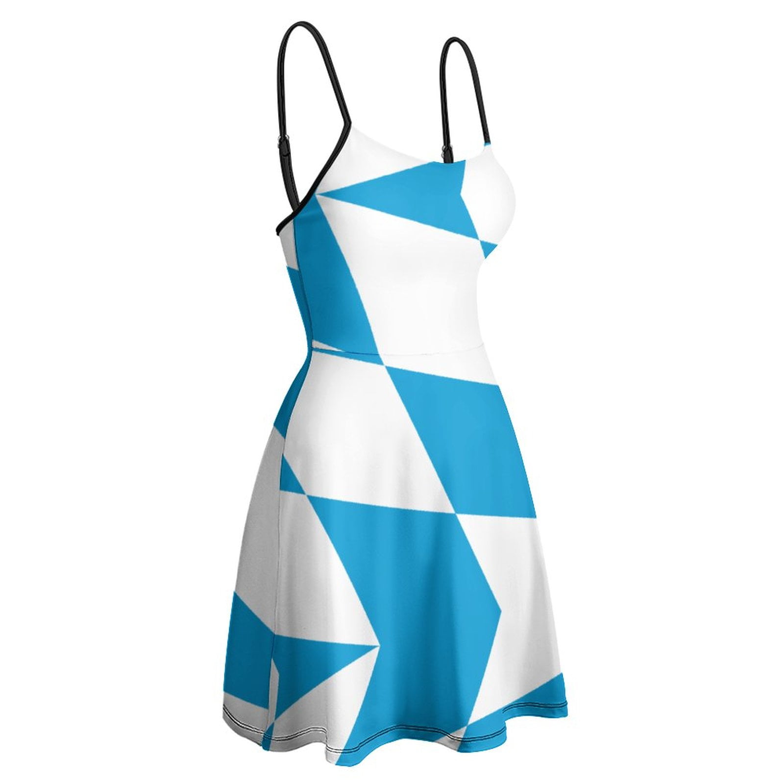 Exotic Flags of The World Women's Sling Dress Humor Graphic Parties ...