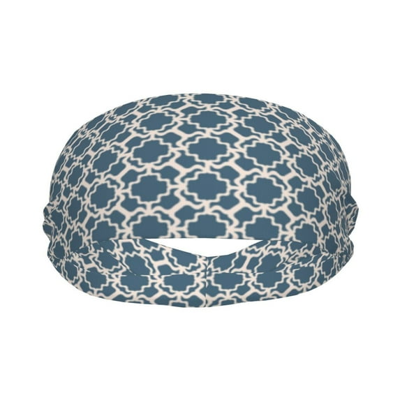 Exotic Geometric Patterns Headbands for Women/Men, Elastic Wide Soft ...
