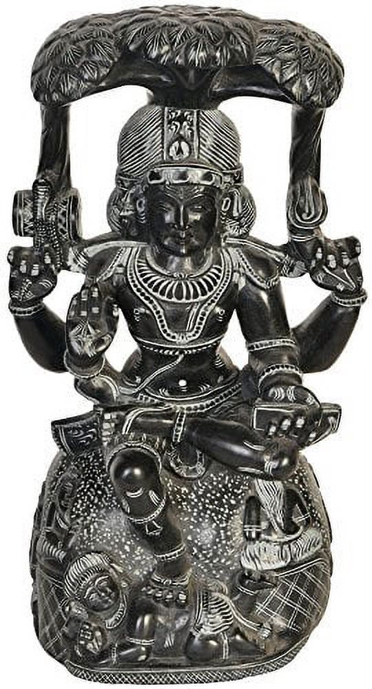 Exotic India Dakshinamurti Shiva - Katappa Stone Statue (Crafted in ...