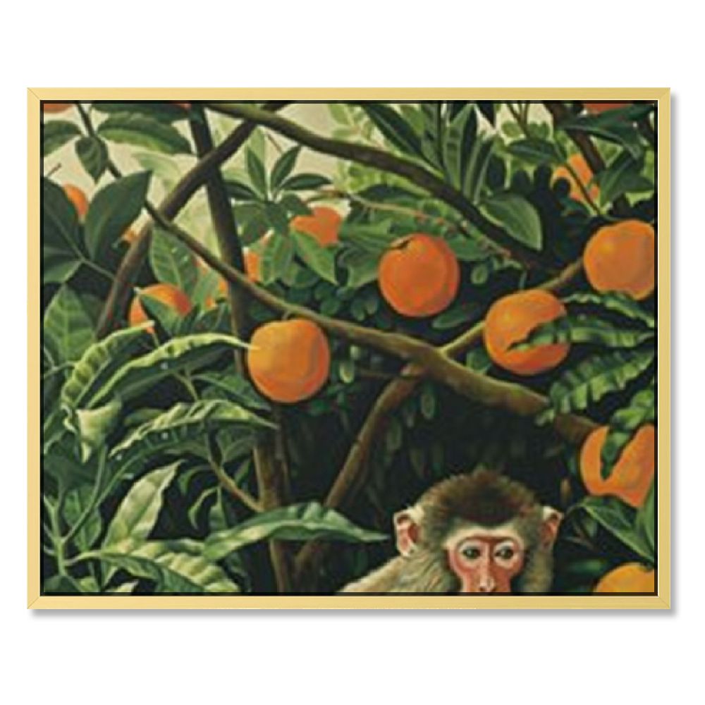 Exotic Landscape by Henri Rousseau Painting Poster Artworks Canvas ...