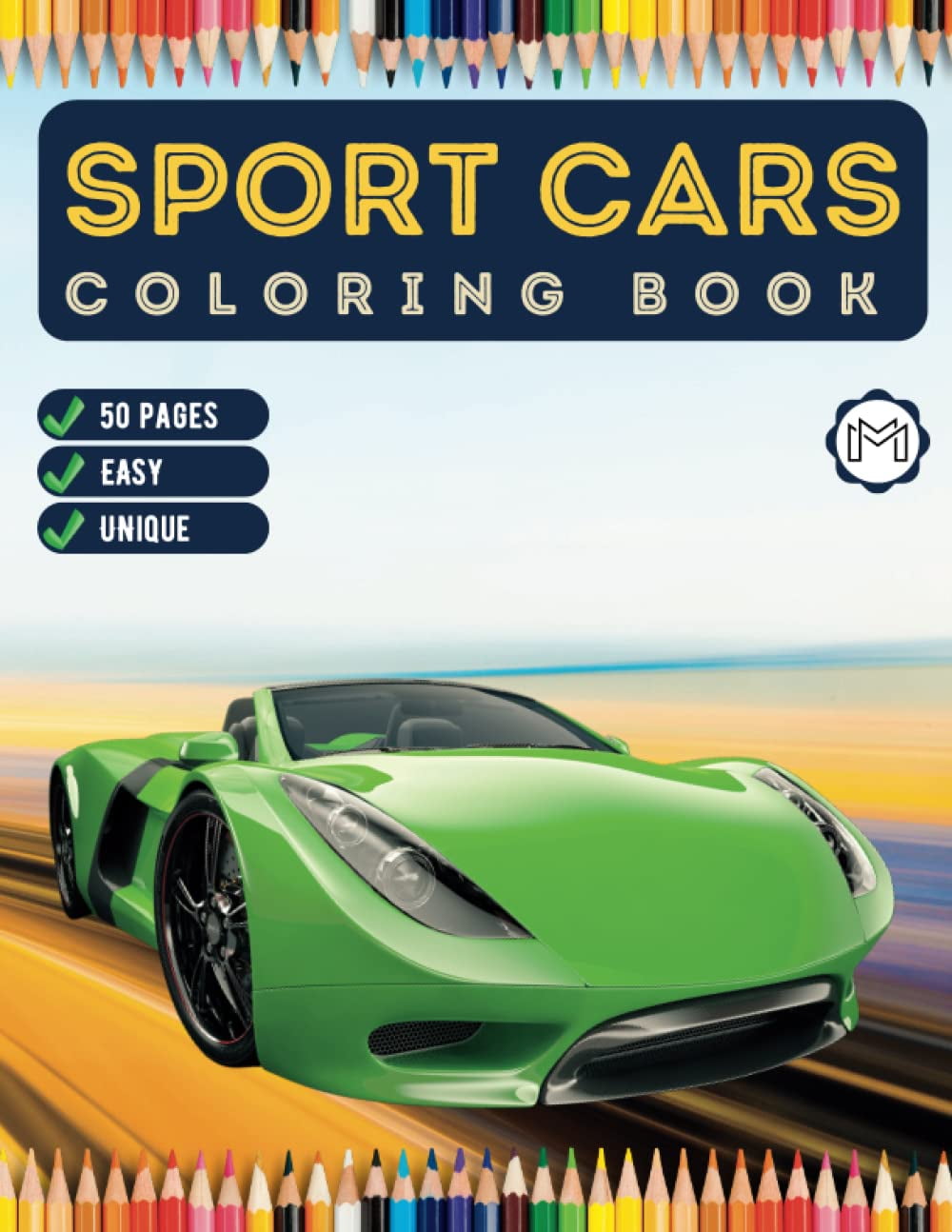 Exotic Luxury Cars Race Car Coloring Book Dream Luxury for Men Women ...