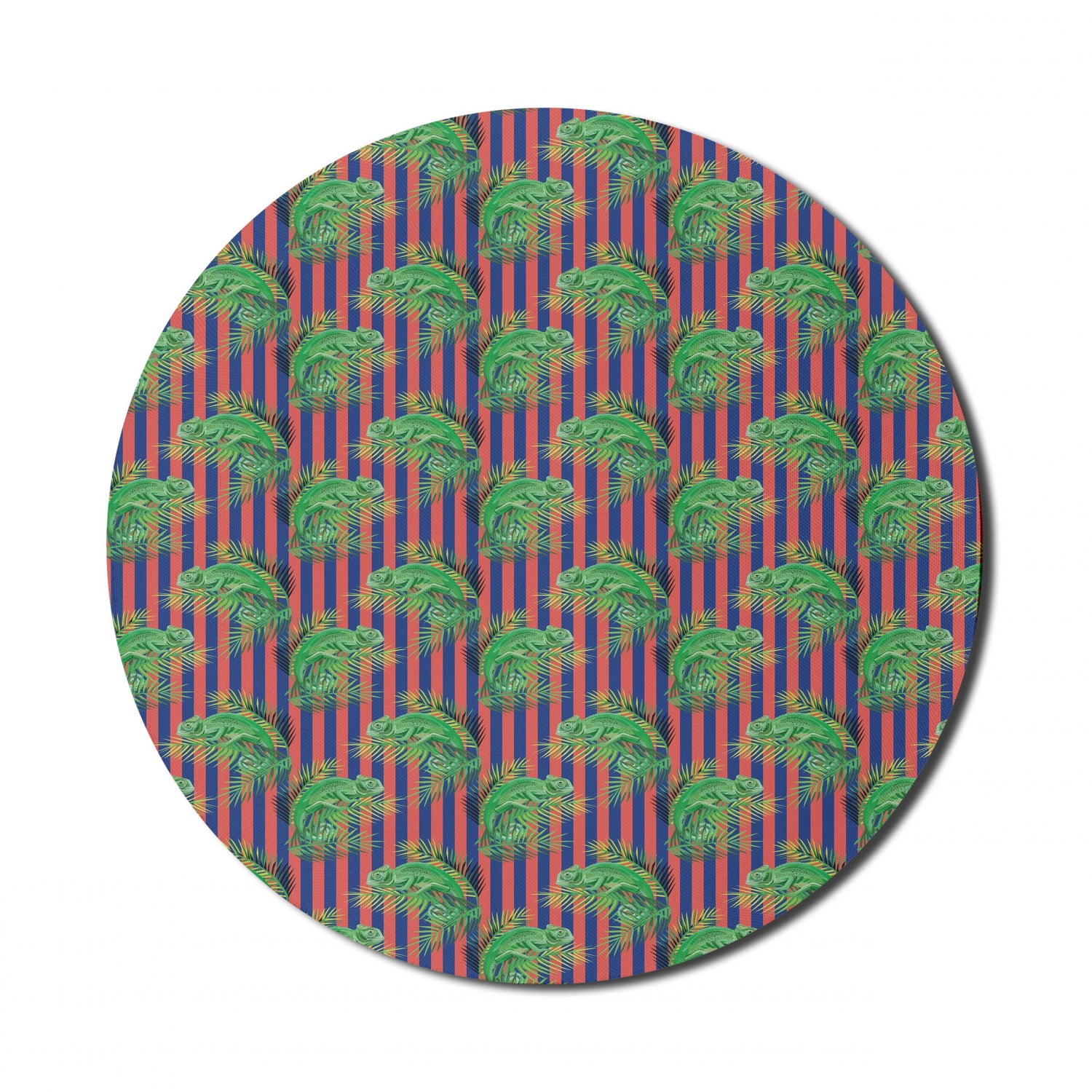 Exotic Mouse Pad for Computers, Repetitive Exotic Setting Chameleons ...