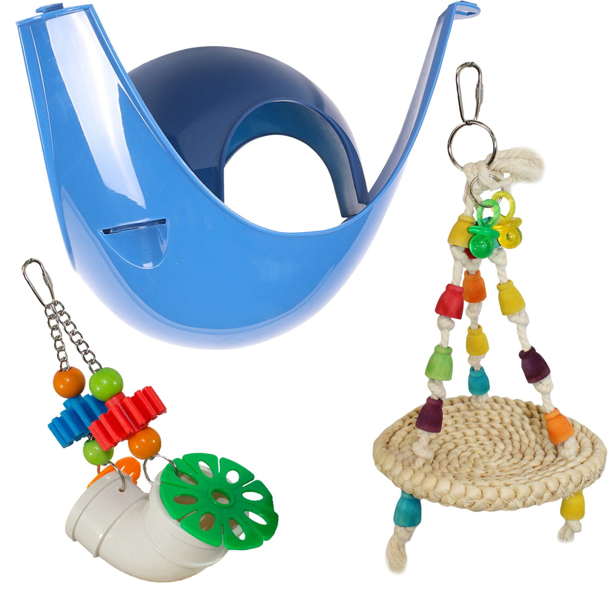 Exotic Nutrition Jungle Canopy Toy Bundle - Colorful Interactive ...