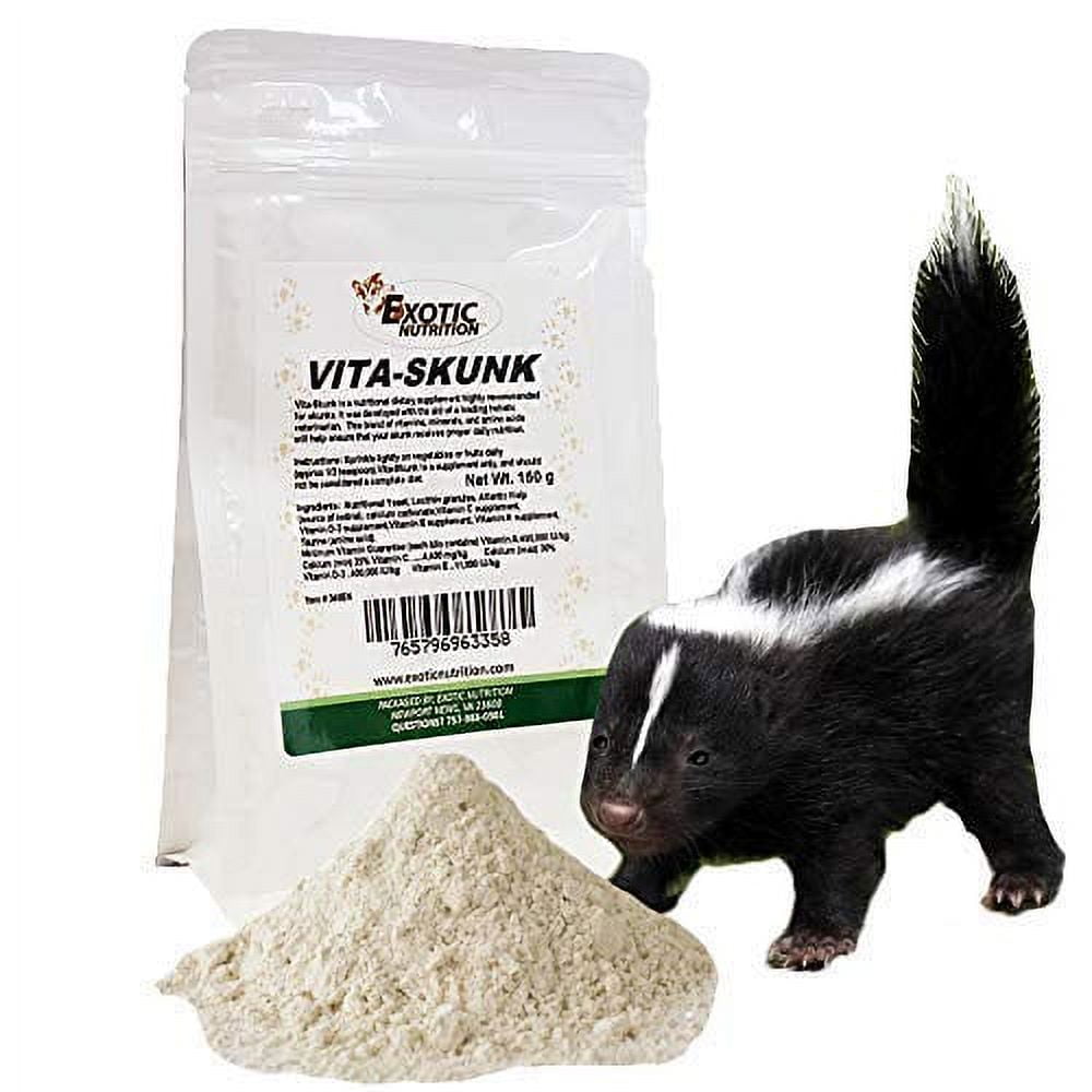 Exotic Nutrition Vita-Skunk (5.2 oz.) - Dietary Supplement for Skunks ...