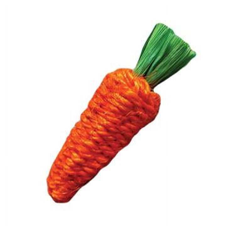 Exotic Nutrition Woven Grass Carrot Chew Toy - Walmart.com