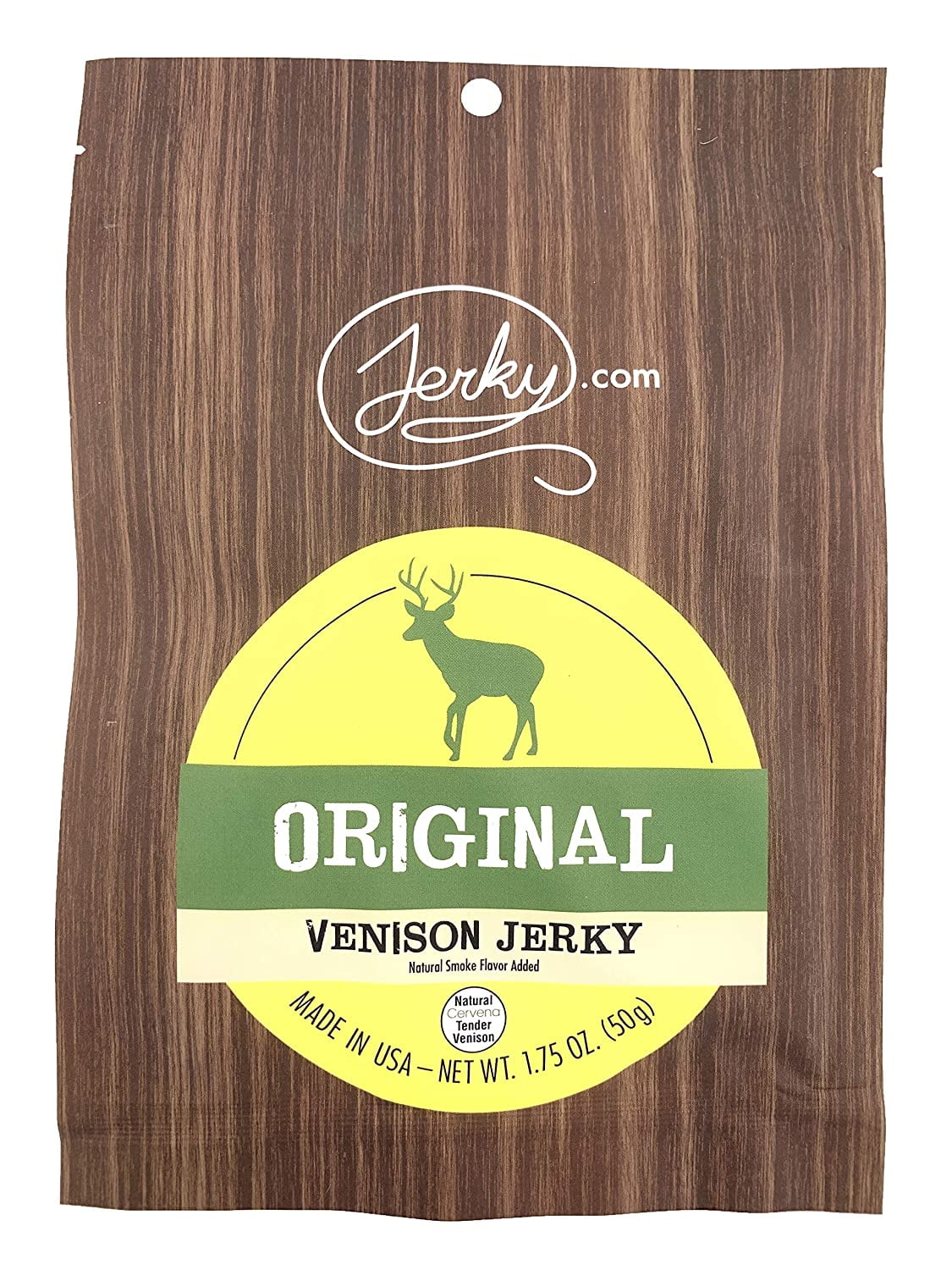 Exotic Original Venison Jerky - Wild Game Meat , Exotic , High-Protein ...