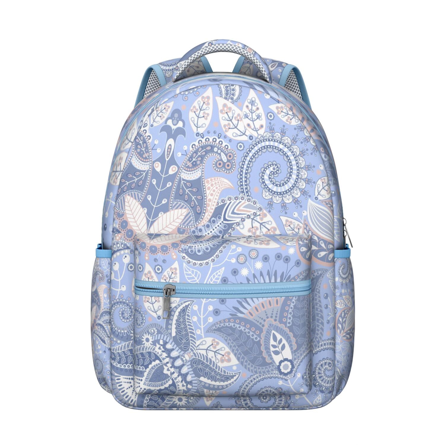 Exotic Paisley Artwork School Backpack for Students Lightweight and ...