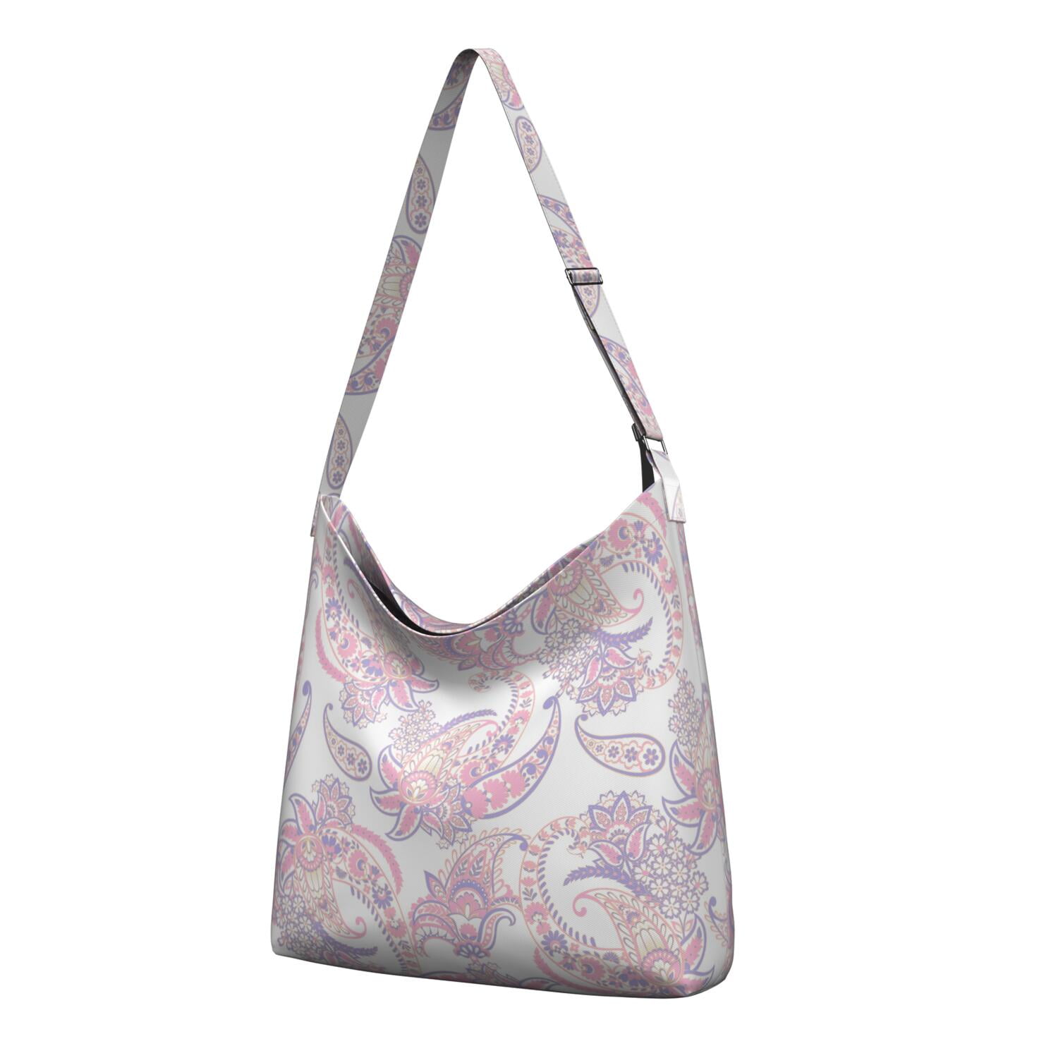 Exotic Paisley Crossbody Purse | Vintage Bohemian Print | Versatile ...