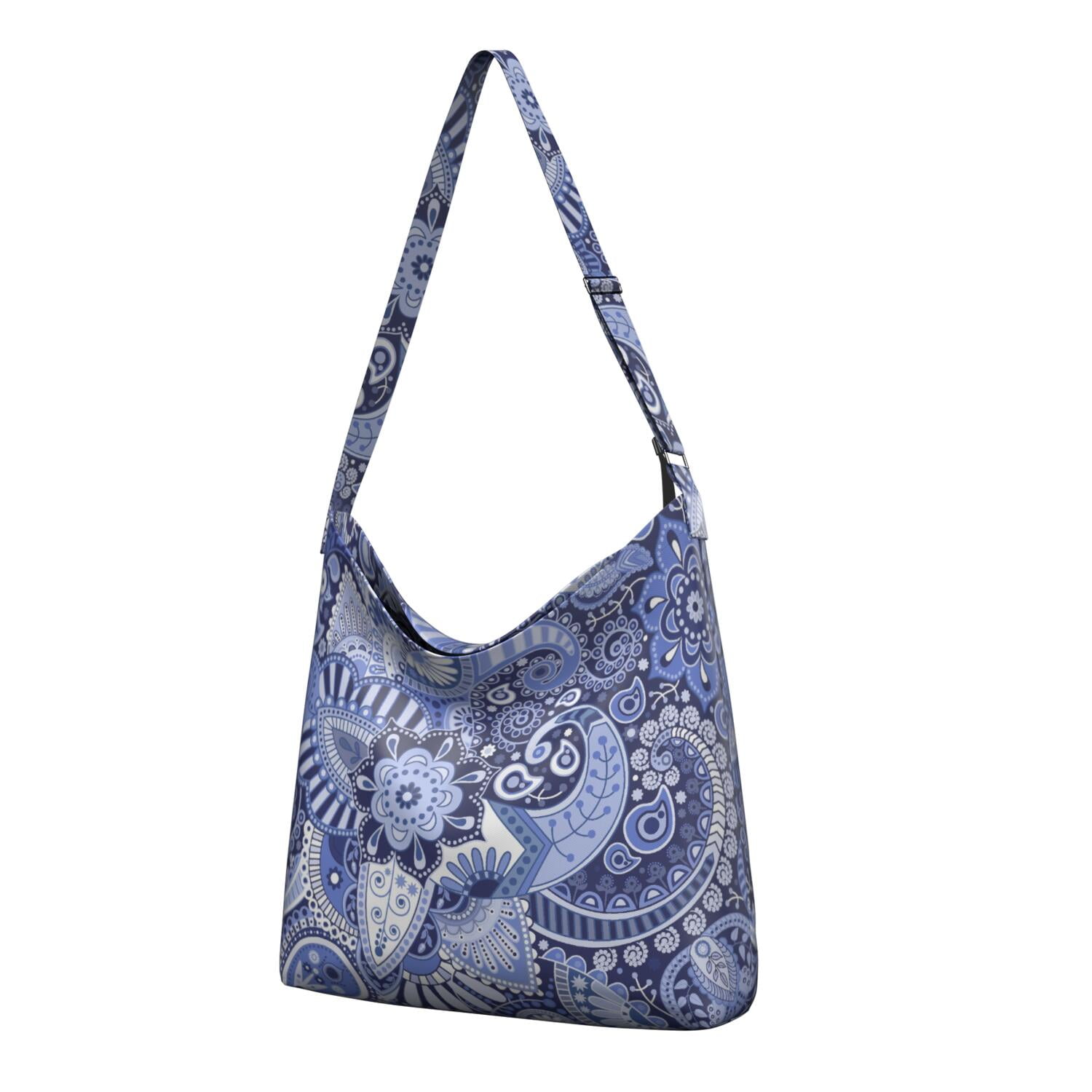Exotic Paisley Crossbody Purse | Vintage Bohemian Print | Versatile ...