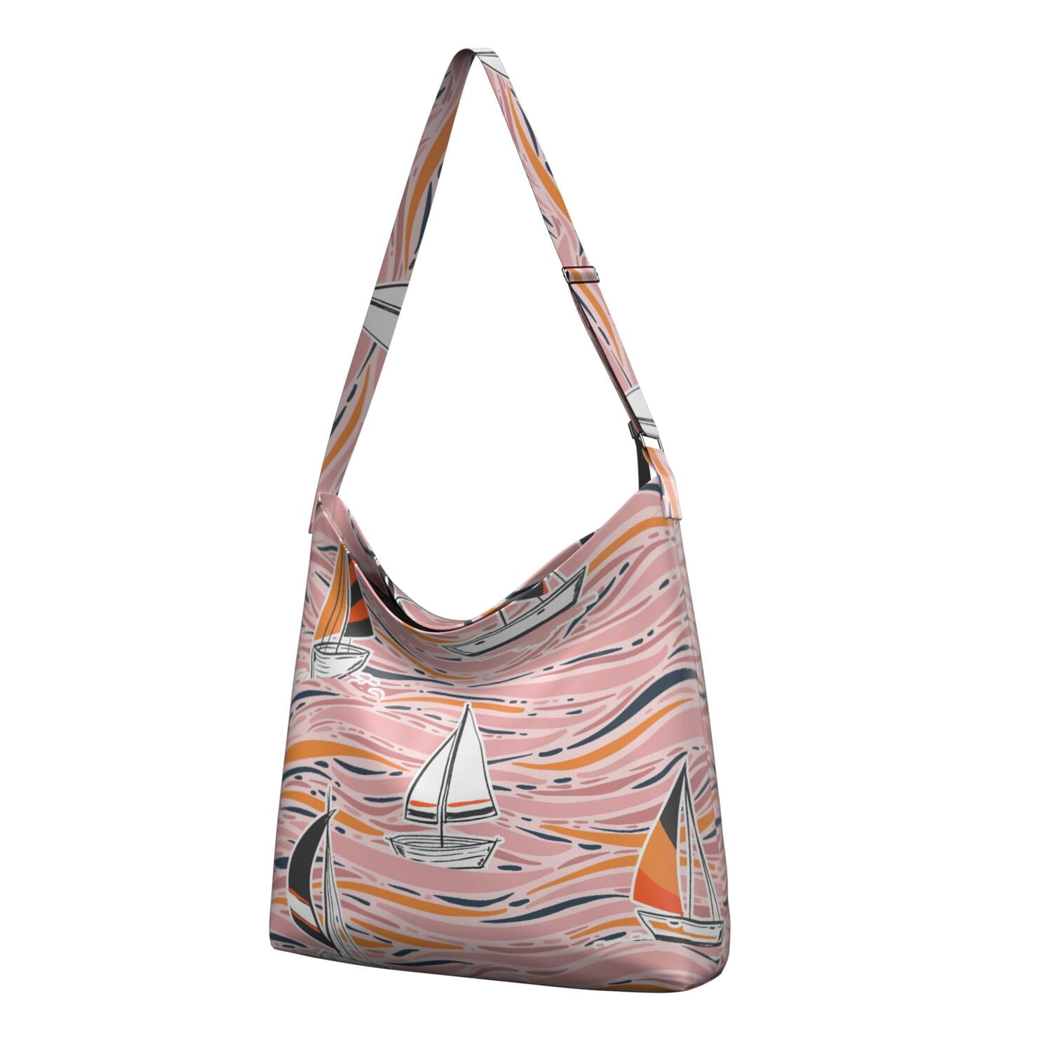 Exotic Palm Tree Crossbody Bag - Versatile Beach Vacation Purse with ...
