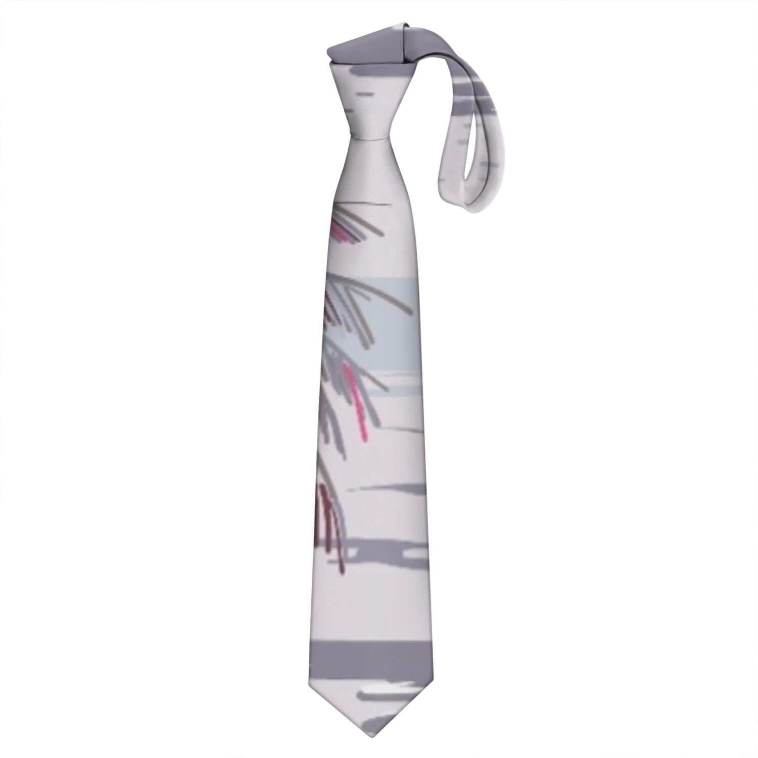 Exotic Palm Tree Men's Wedding Tie - Smooth Satin Necktie for Grooms ...