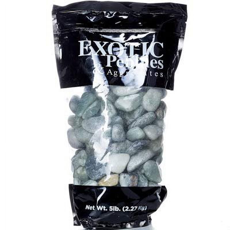 Exotic Pebbles & Aggregates 5 Lb Jade Polished Pebbles - Walmart.com