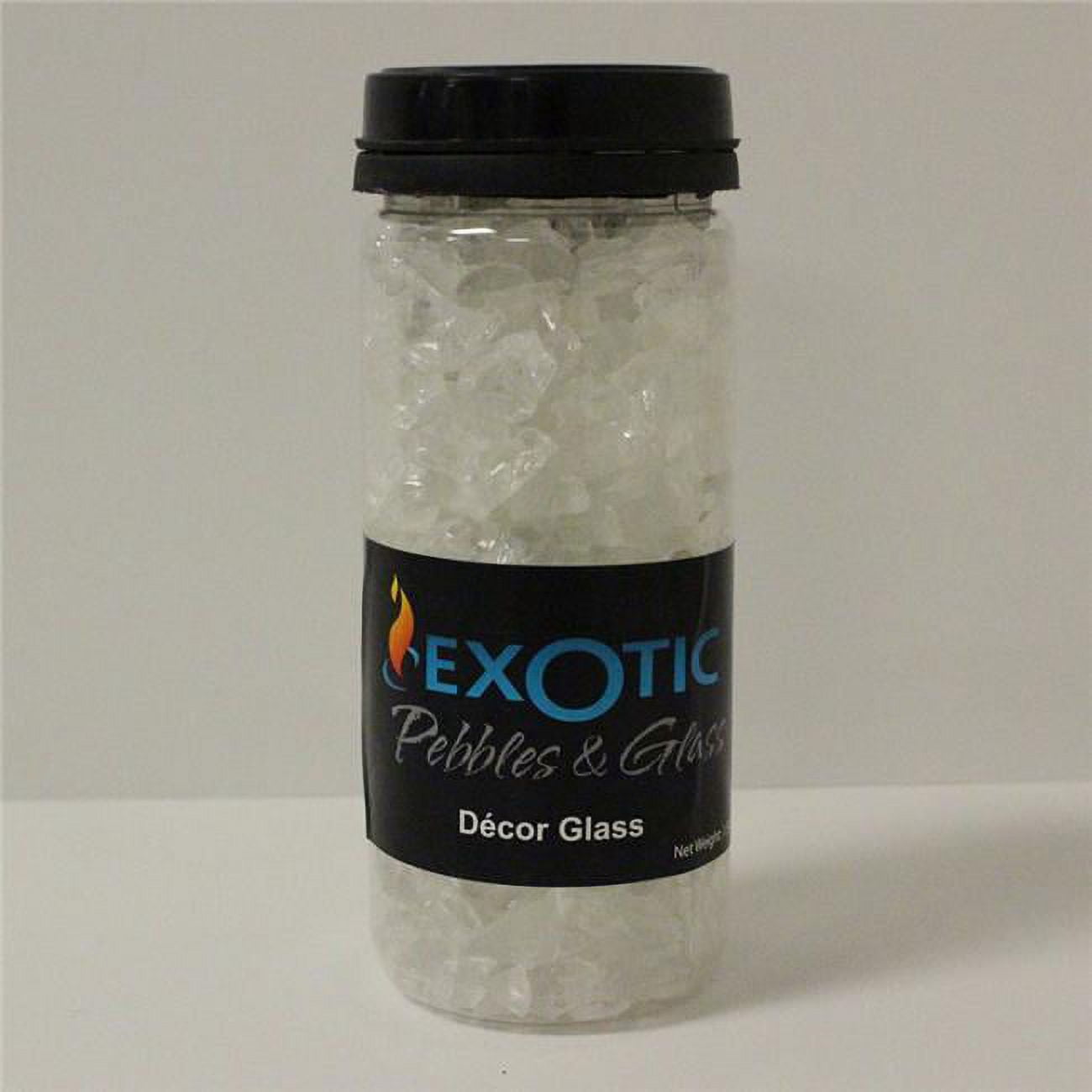 Exotic Pebbles & Aggregates EP-G-01 1-2 mm Glass Deco, Tice Clear ...