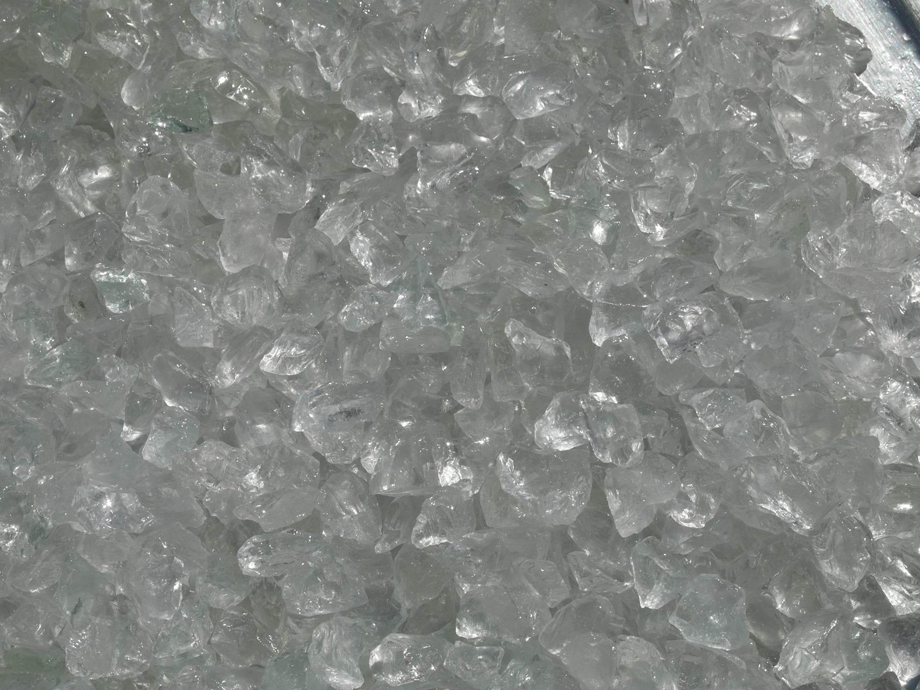 Exotic Pebbles & Aggregates Eg02-L01s 2 Lb Ice Clear Glass Pebbles ...