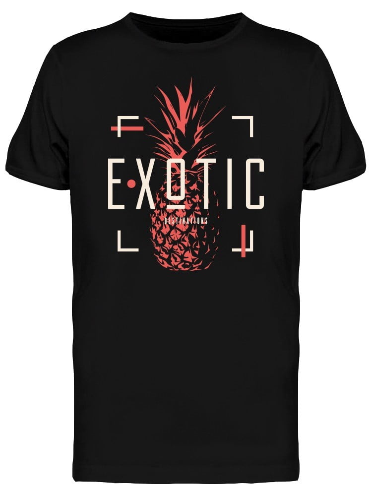 Exotic Pineapple Tee Men's -Image by Shutterstock - Walmart.com